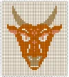 Zodiac Icons Blanket: Taurus — Two of Wands