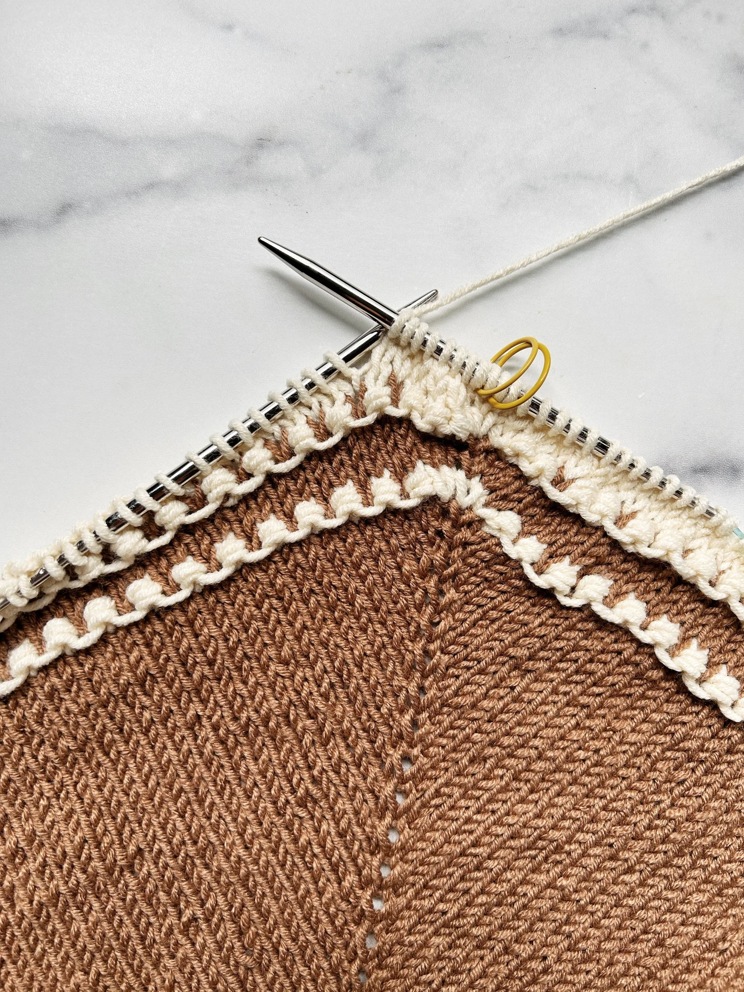 Landscape Wrap FREE Knitting Pattern — Two of Wands