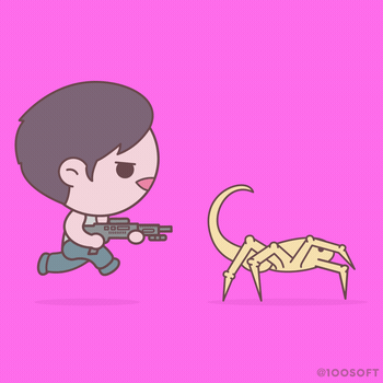 Alien Facehugger Gif