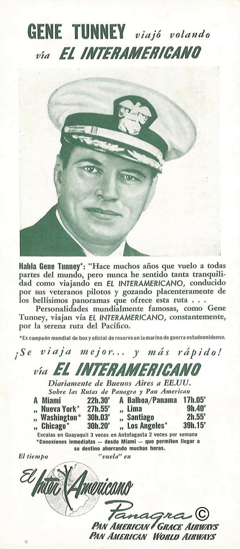 Panagra Timeline 1950–1967 | Tracing the Aviation History