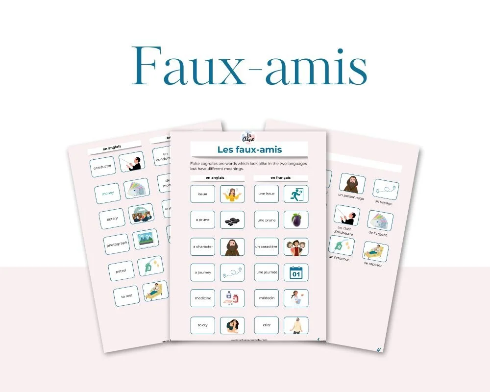 10 French Challenges for English Speakers — La Classe
