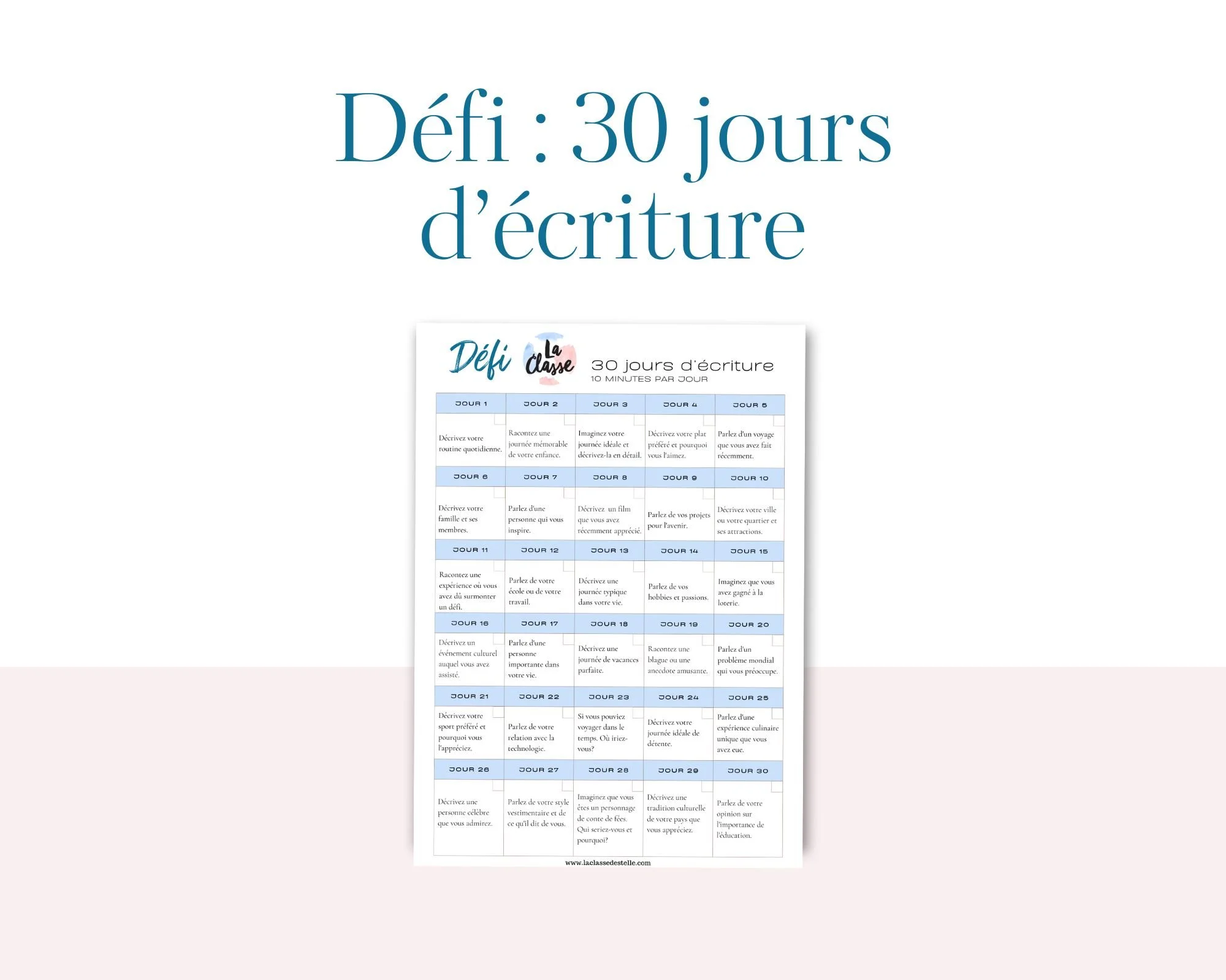 Enhancing Your French Writing Skills — La Classe