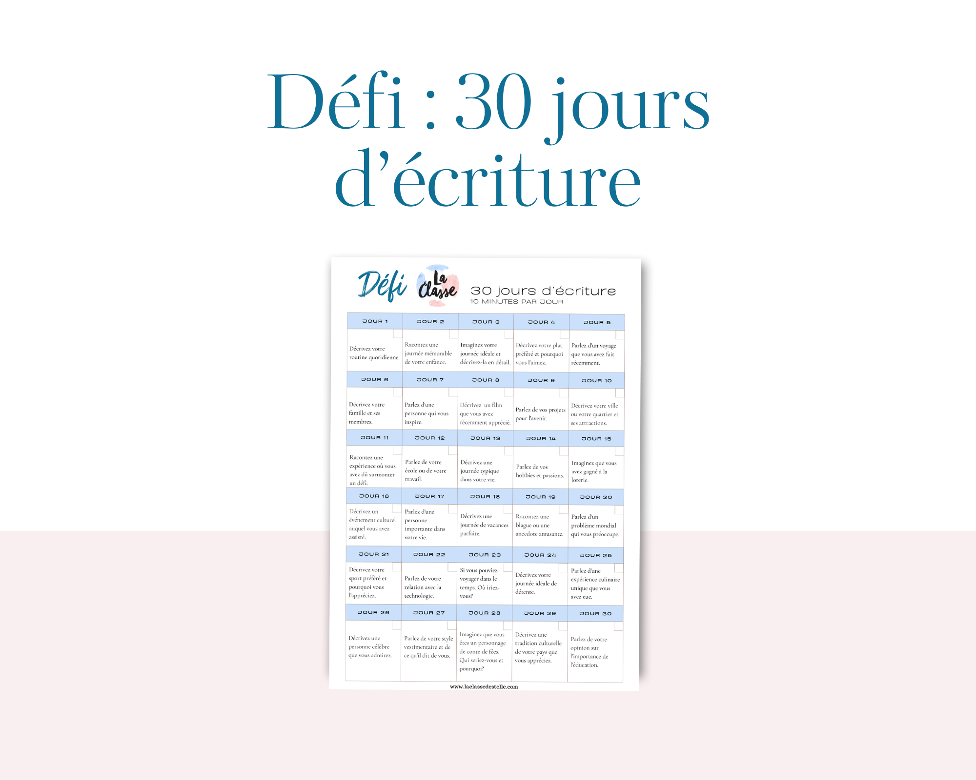 Enhancing Your French Writing Skills — La Classe