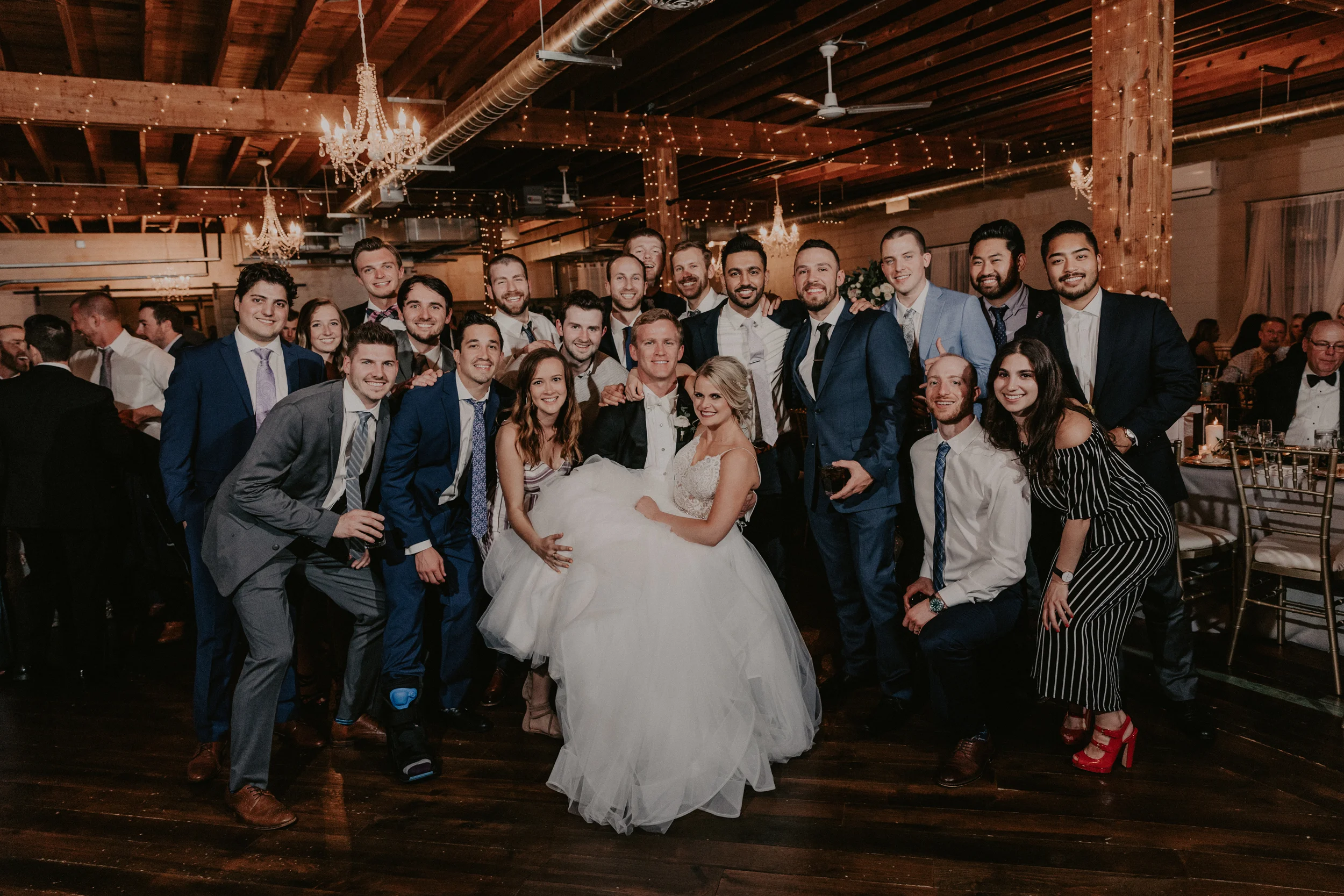 Moody Industrial Wedding at The Holly Vault — Dan Cox Photography