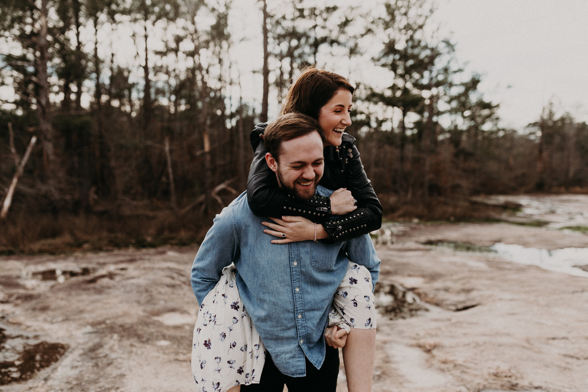 Artistic Moody Golden Hour Arabia Mountain Engagement Shoot, Criminal ...