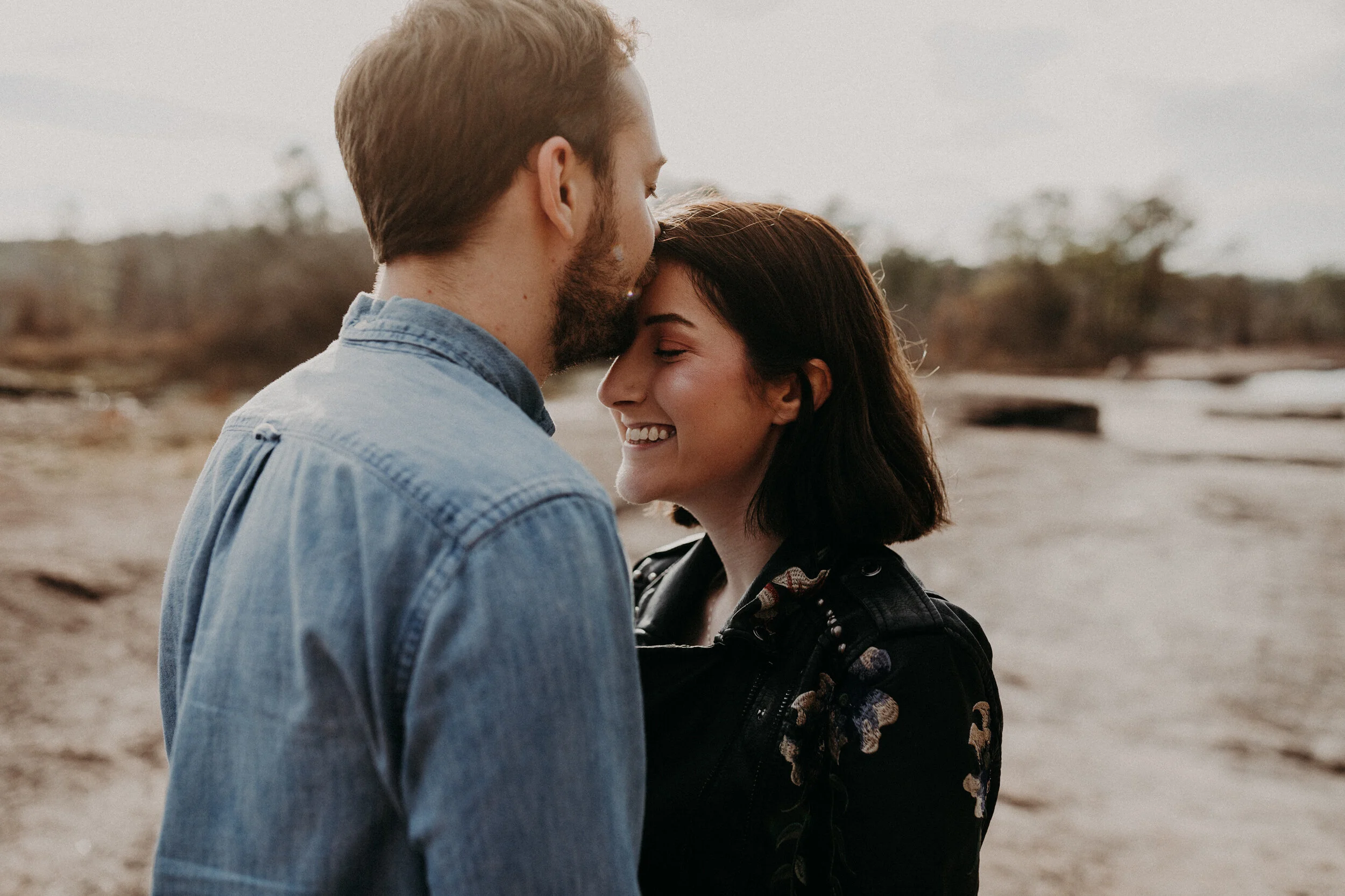Artistic Moody Golden Hour Arabia Mountain Engagement Shoot, Criminal ...