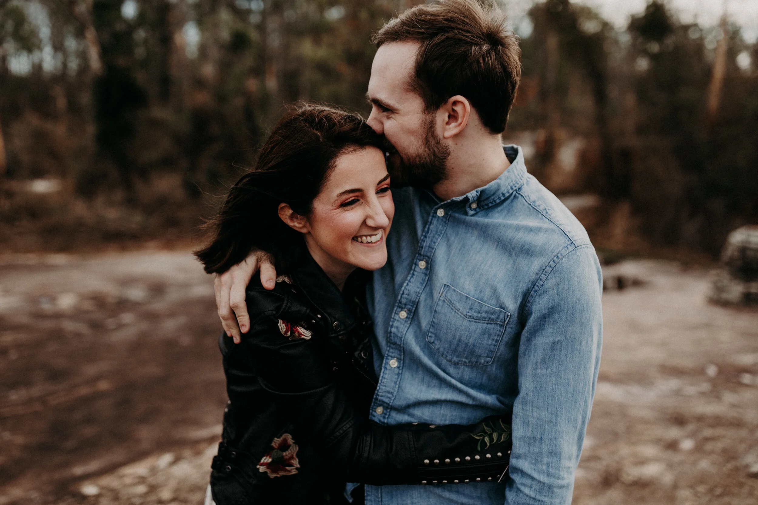 Artistic Moody Golden Hour Arabia Mountain Engagement Shoot, Criminal ...