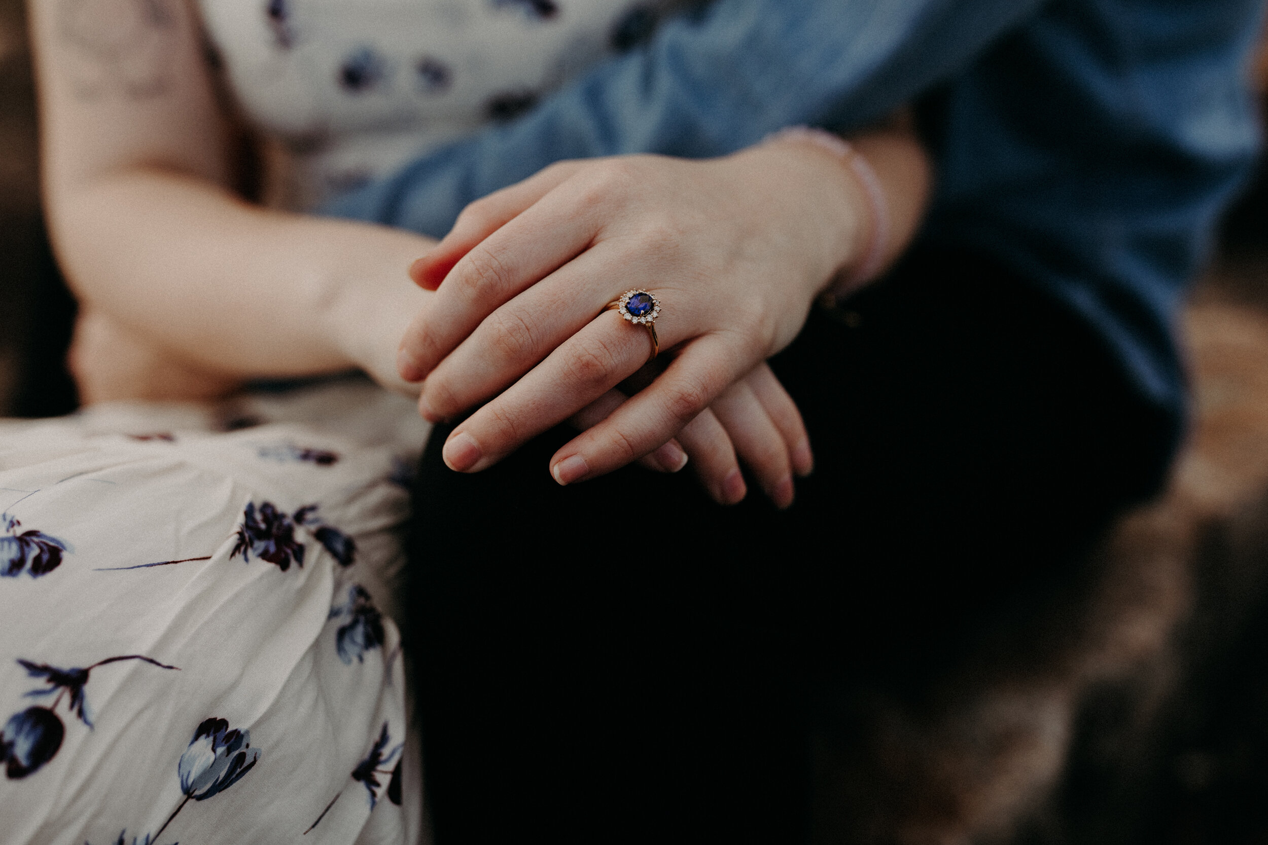 Artistic Moody Golden Hour Arabia Mountain Engagement Shoot, Criminal ...