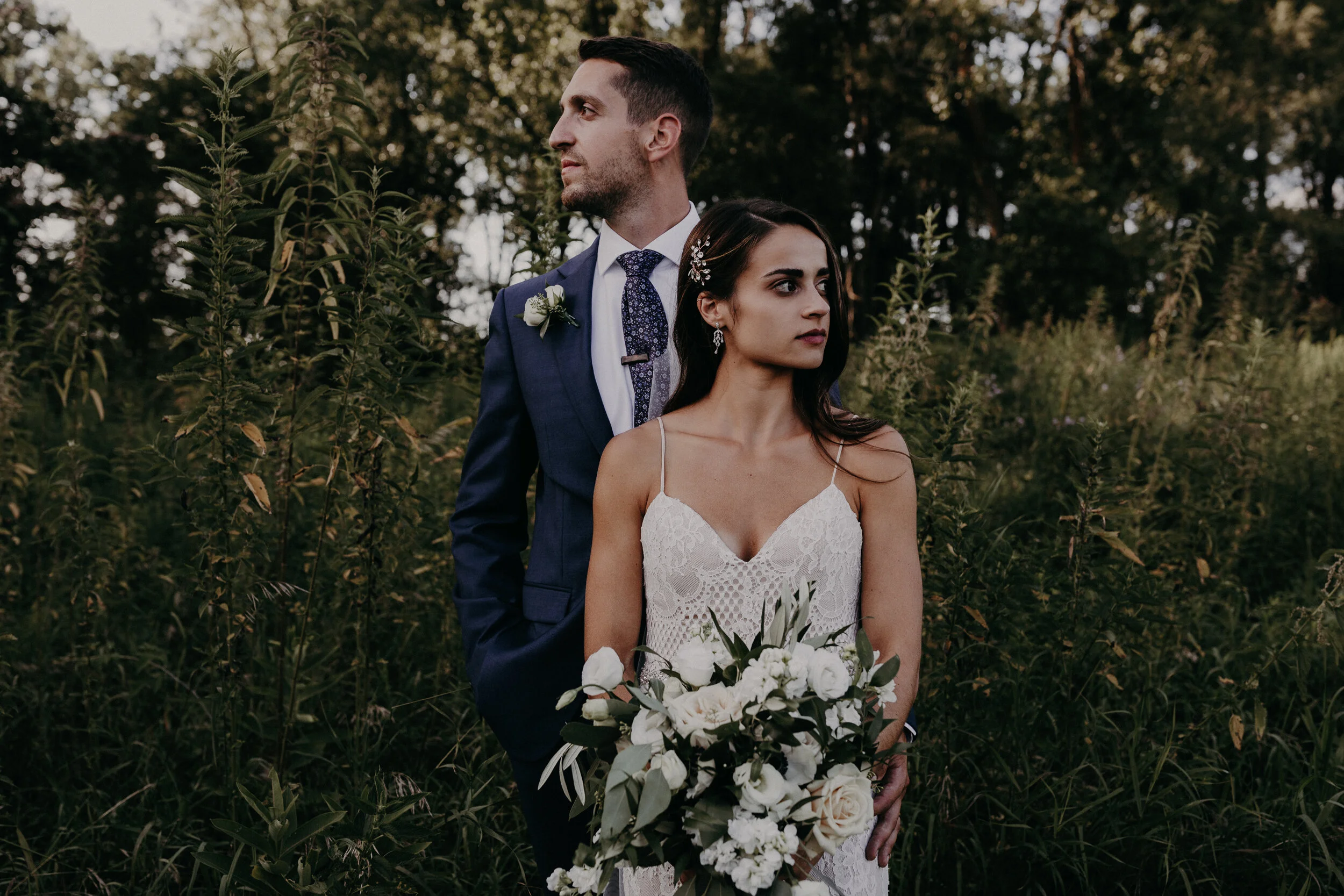 Artistic Dreamy Backyard Wedding in Michigan — Dan Cox Photography
