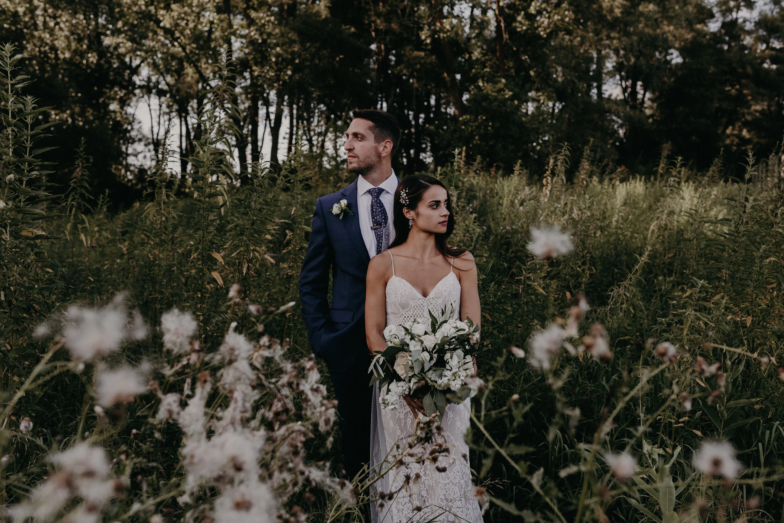 Artistic Dreamy Backyard Wedding in Michigan — Dan Cox Photography