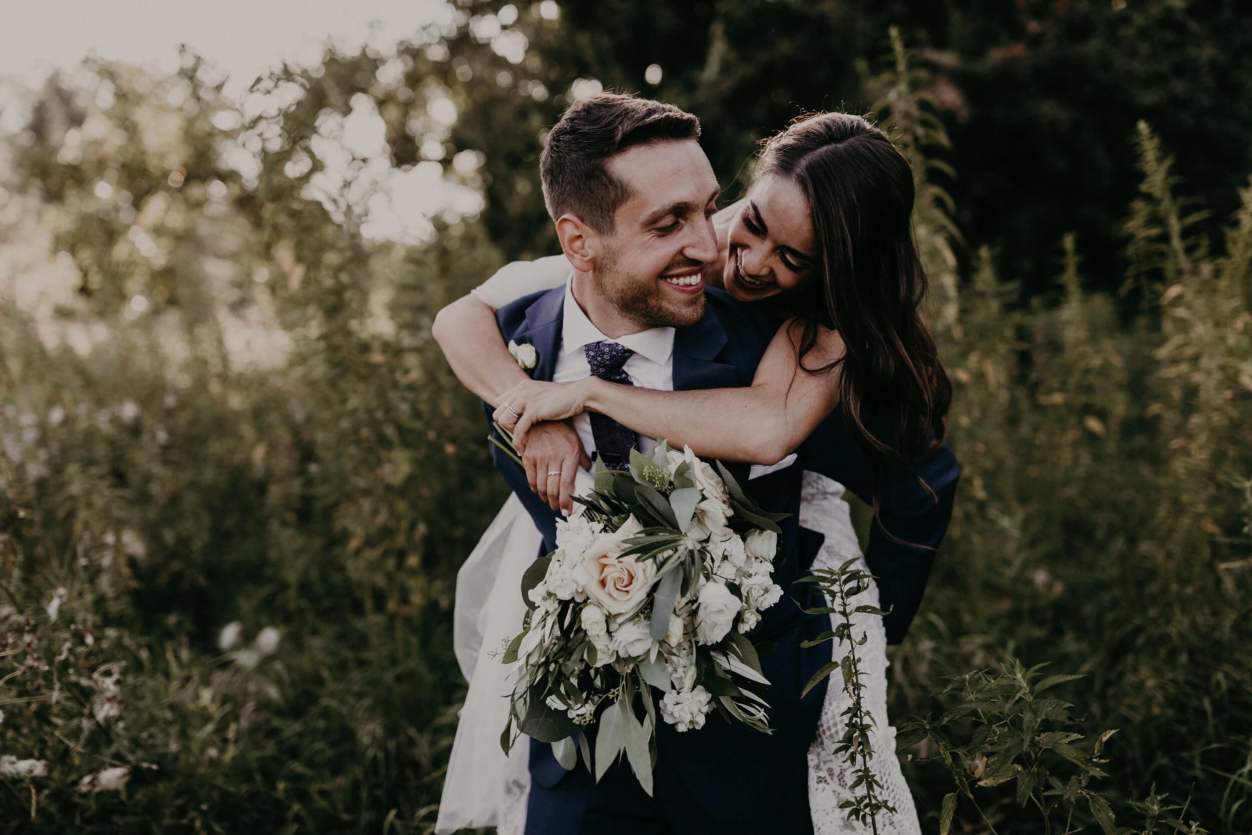 Artistic Dreamy Backyard Wedding in Michigan — Dan Cox Photography