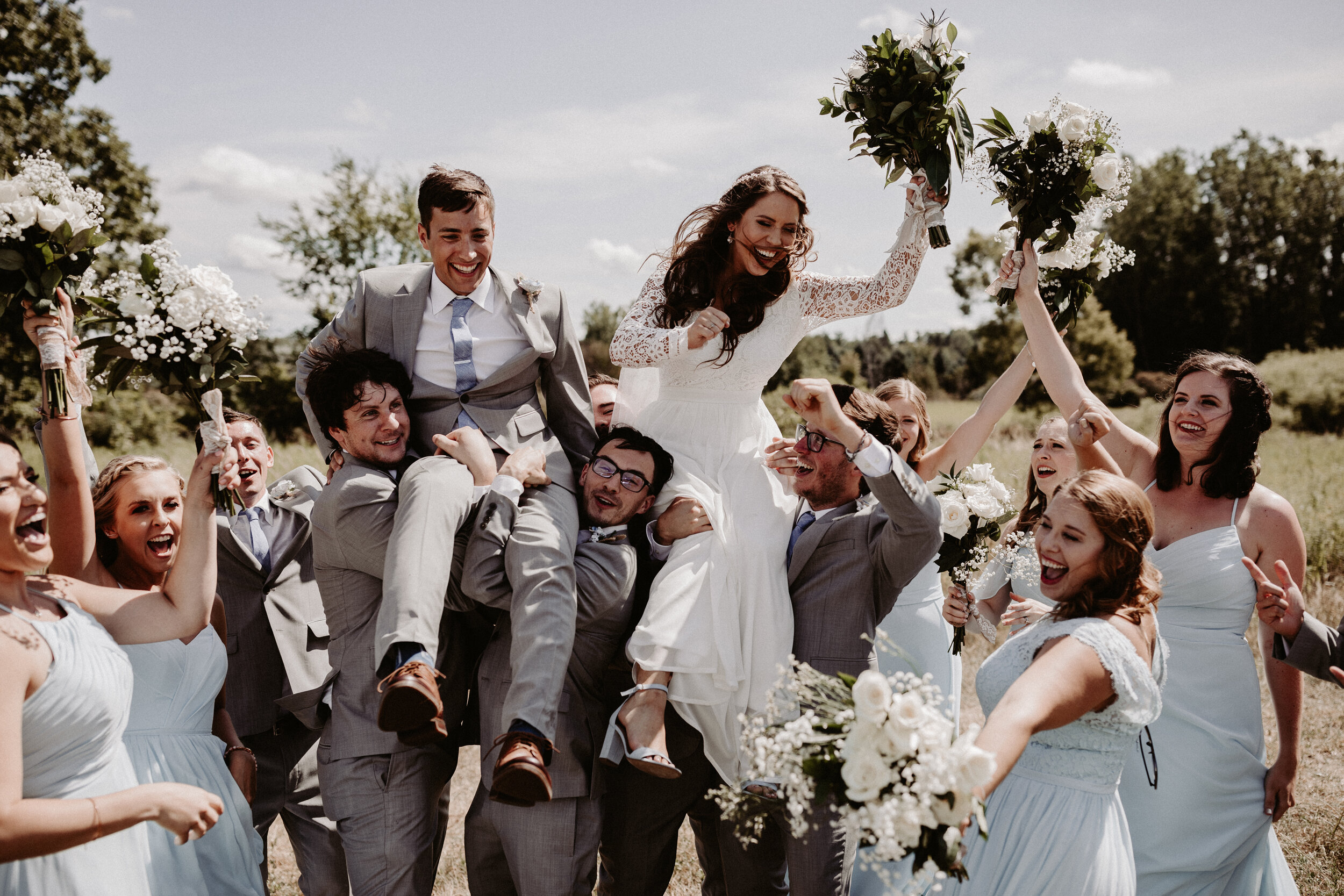 Artistic Dreamy Backyard Wedding in Michigan — Dan Cox Photography