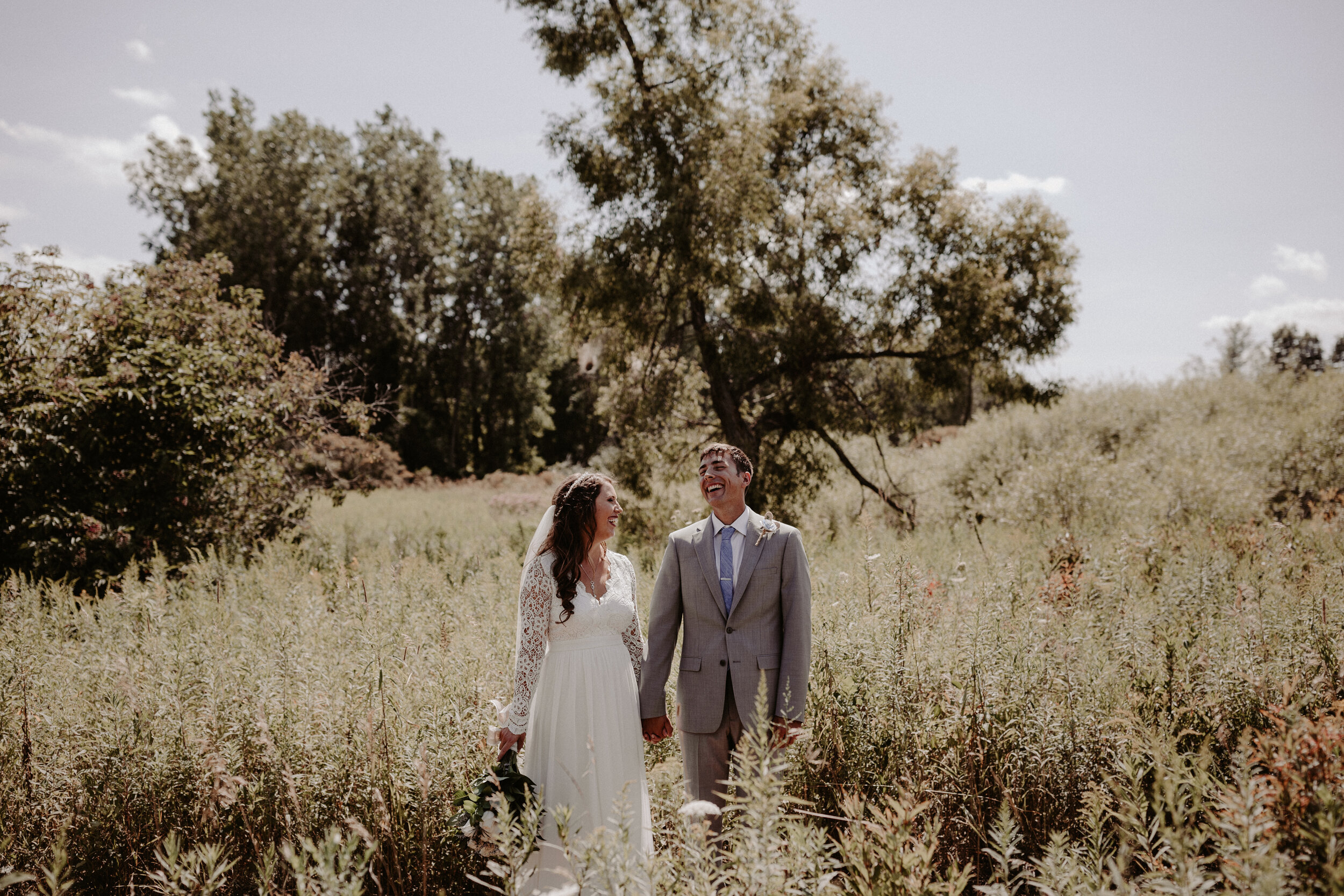 Artistic Dreamy Backyard Wedding in Michigan — Dan Cox Photography
