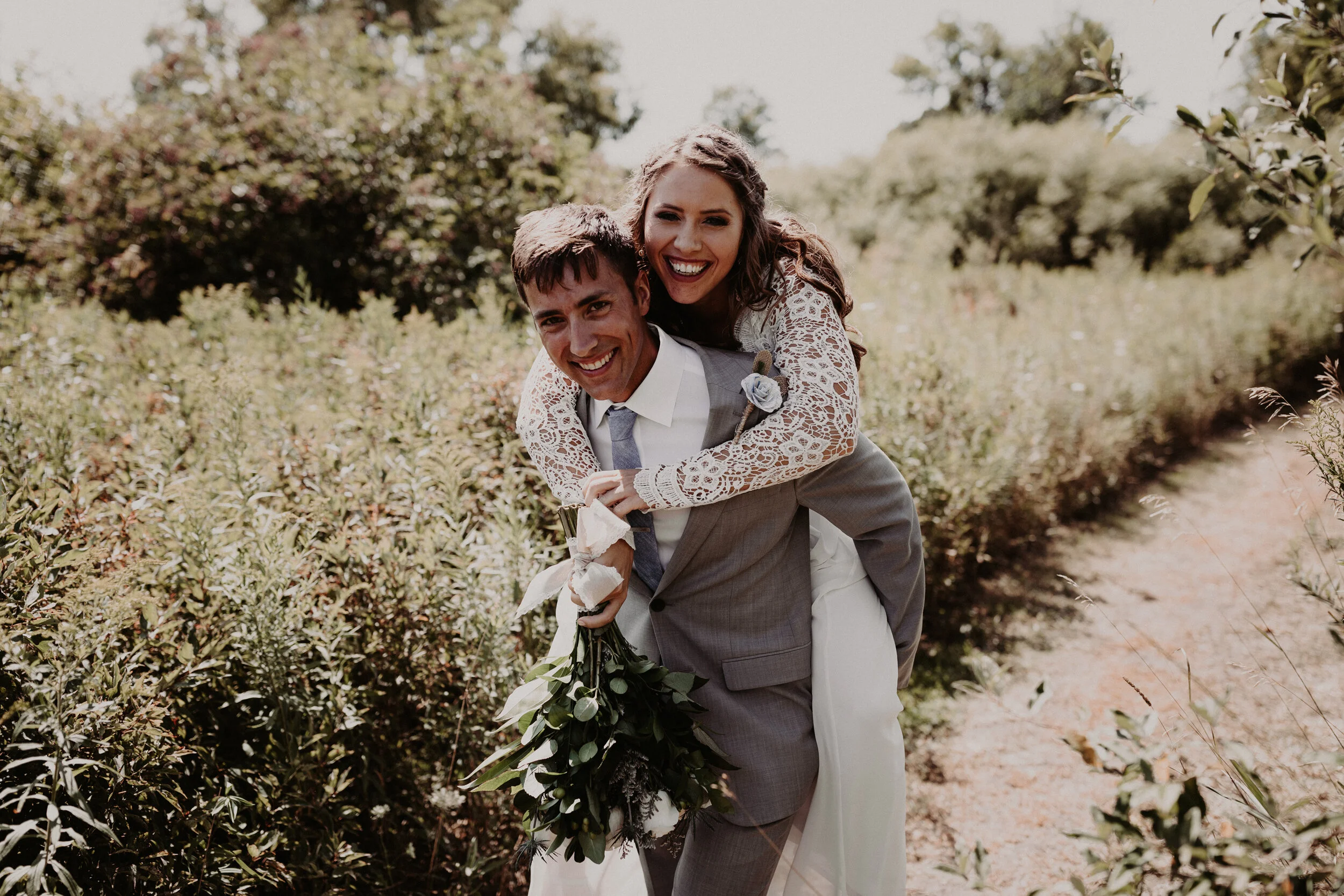 Artistic Dreamy Backyard Wedding in Michigan — Dan Cox Photography