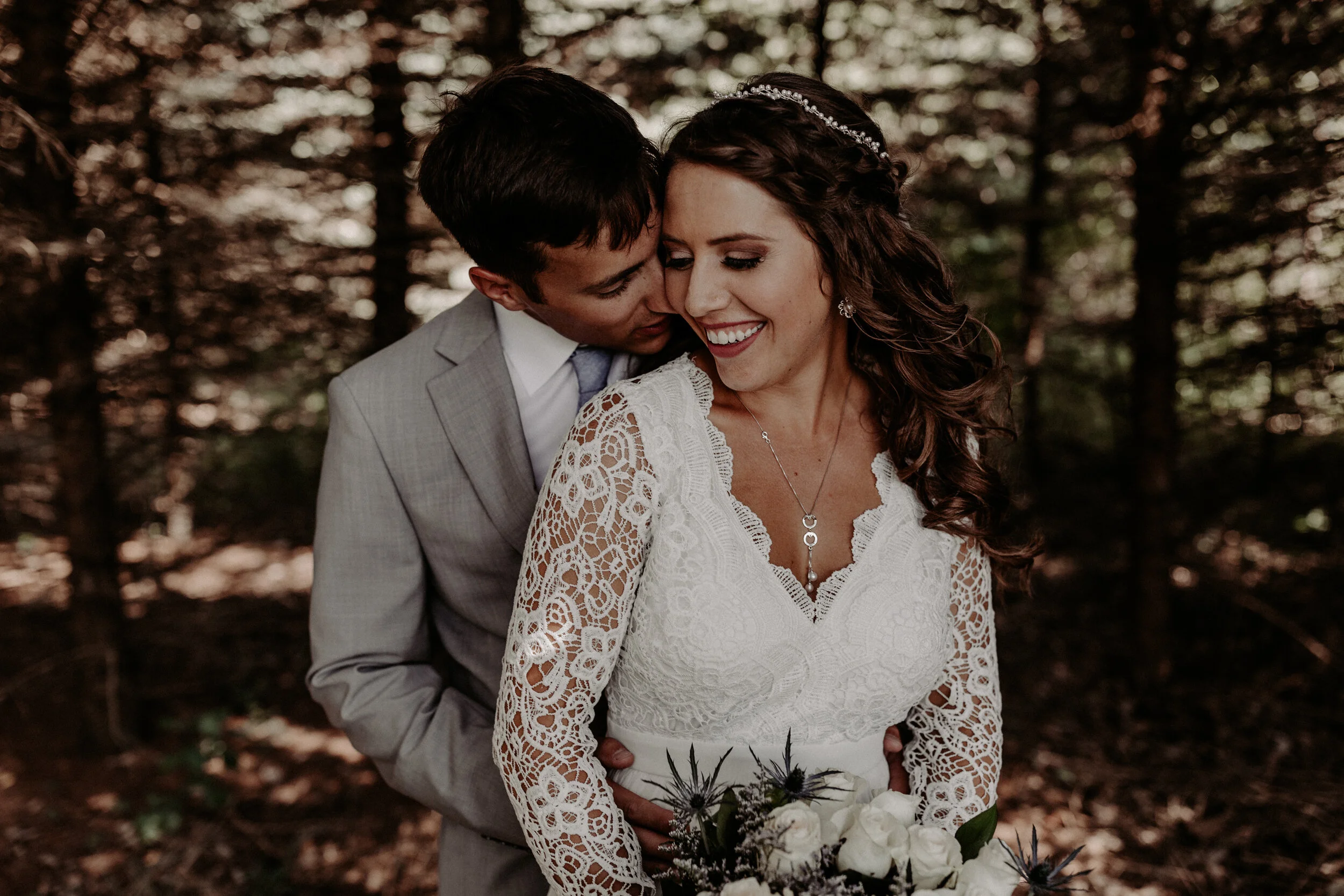 Artistic Dreamy Backyard Wedding in Michigan — Dan Cox Photography