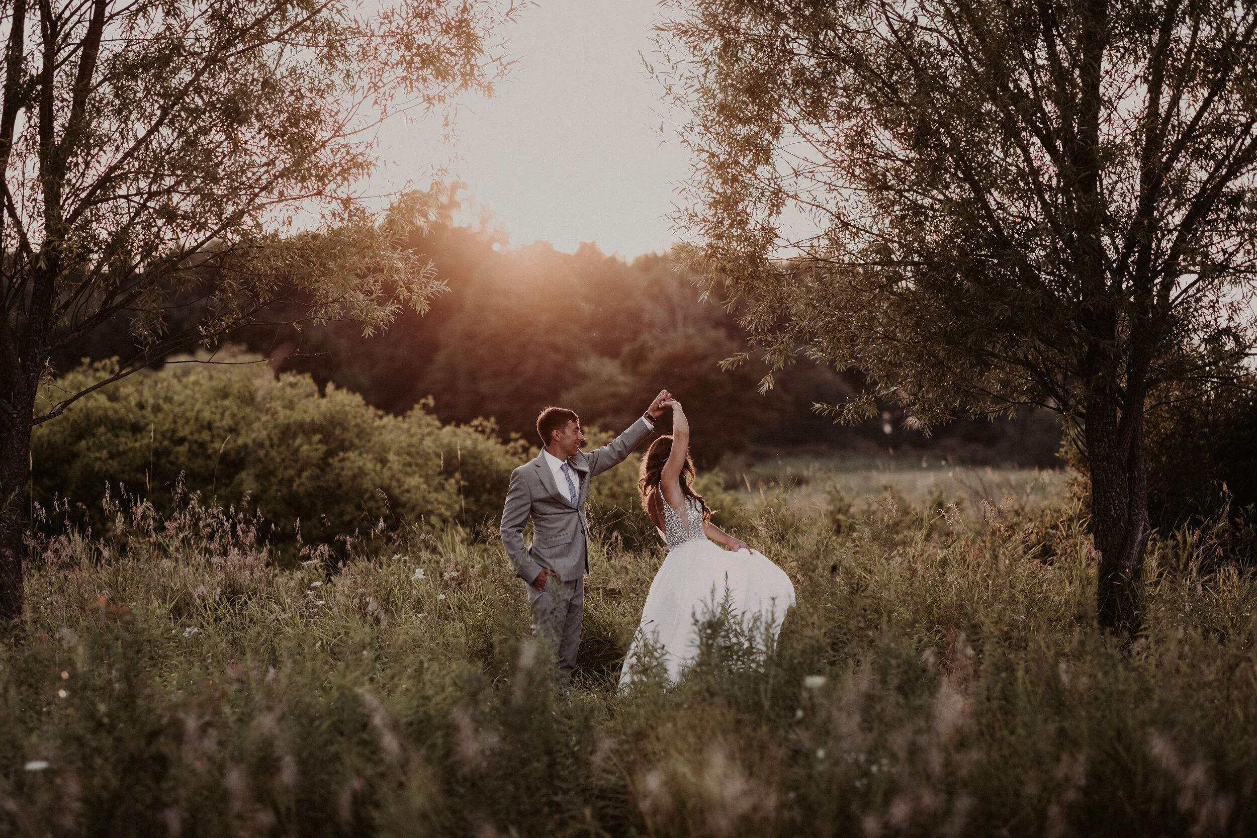 Artistic Dreamy Backyard Wedding in Michigan — Dan Cox Photography