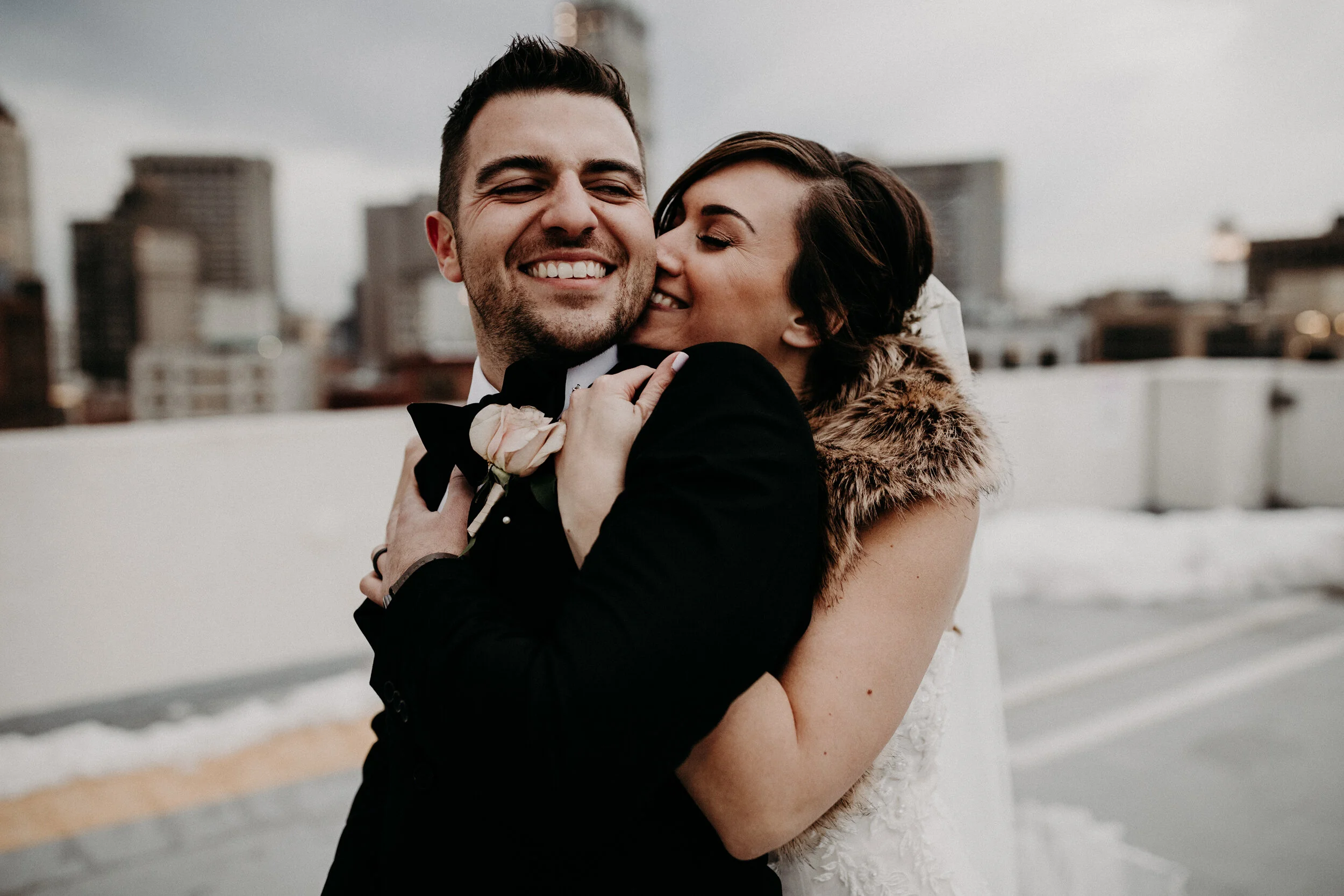 Moody Masonic Temple Winter Wedding in Detroit — Dan Cox Photography