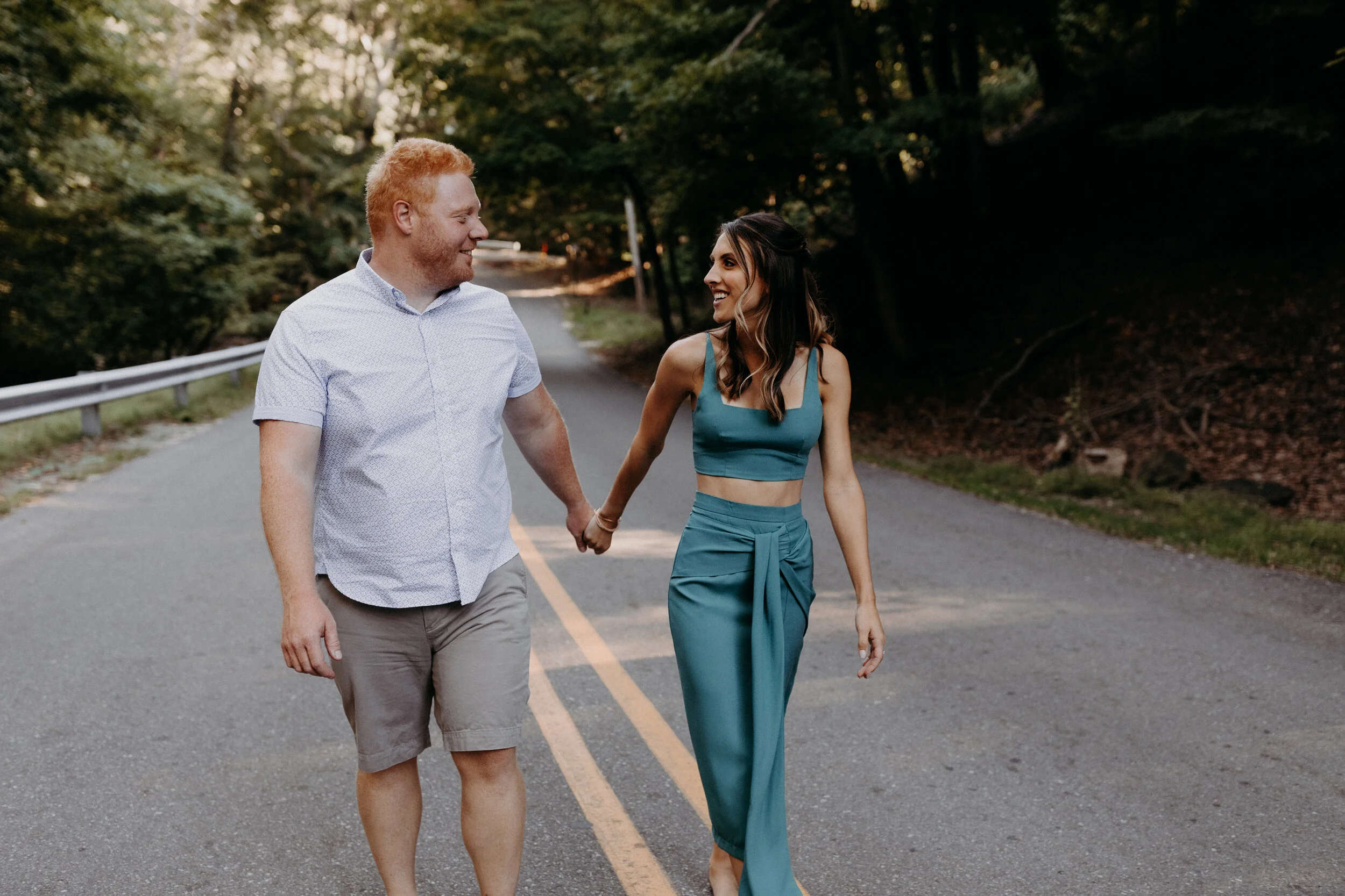 Western Michigan Golden Hour Dunes Engagement — Dan Cox Photography