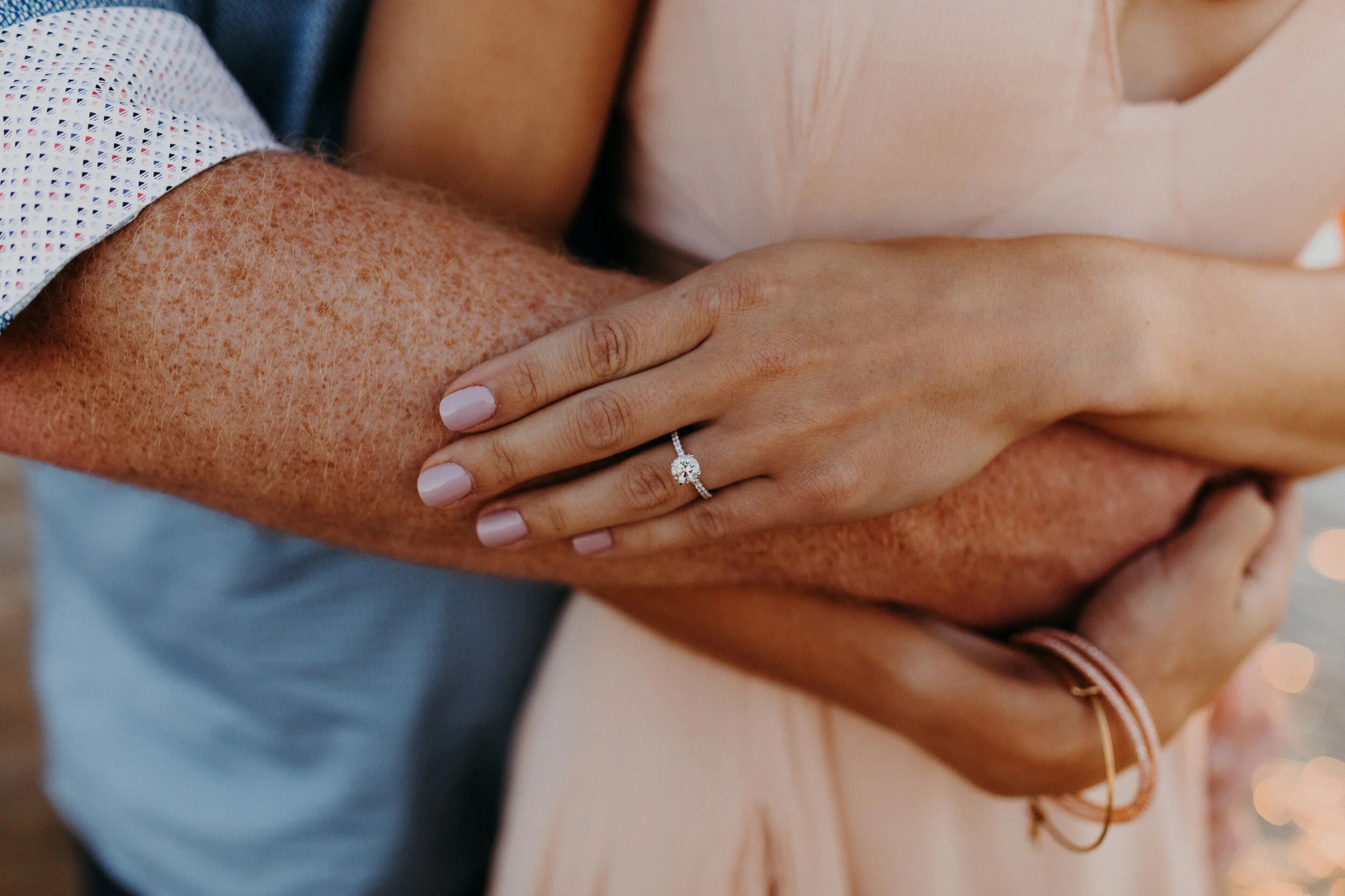 Western Michigan Golden Hour Dunes Engagement — Dan Cox Photography