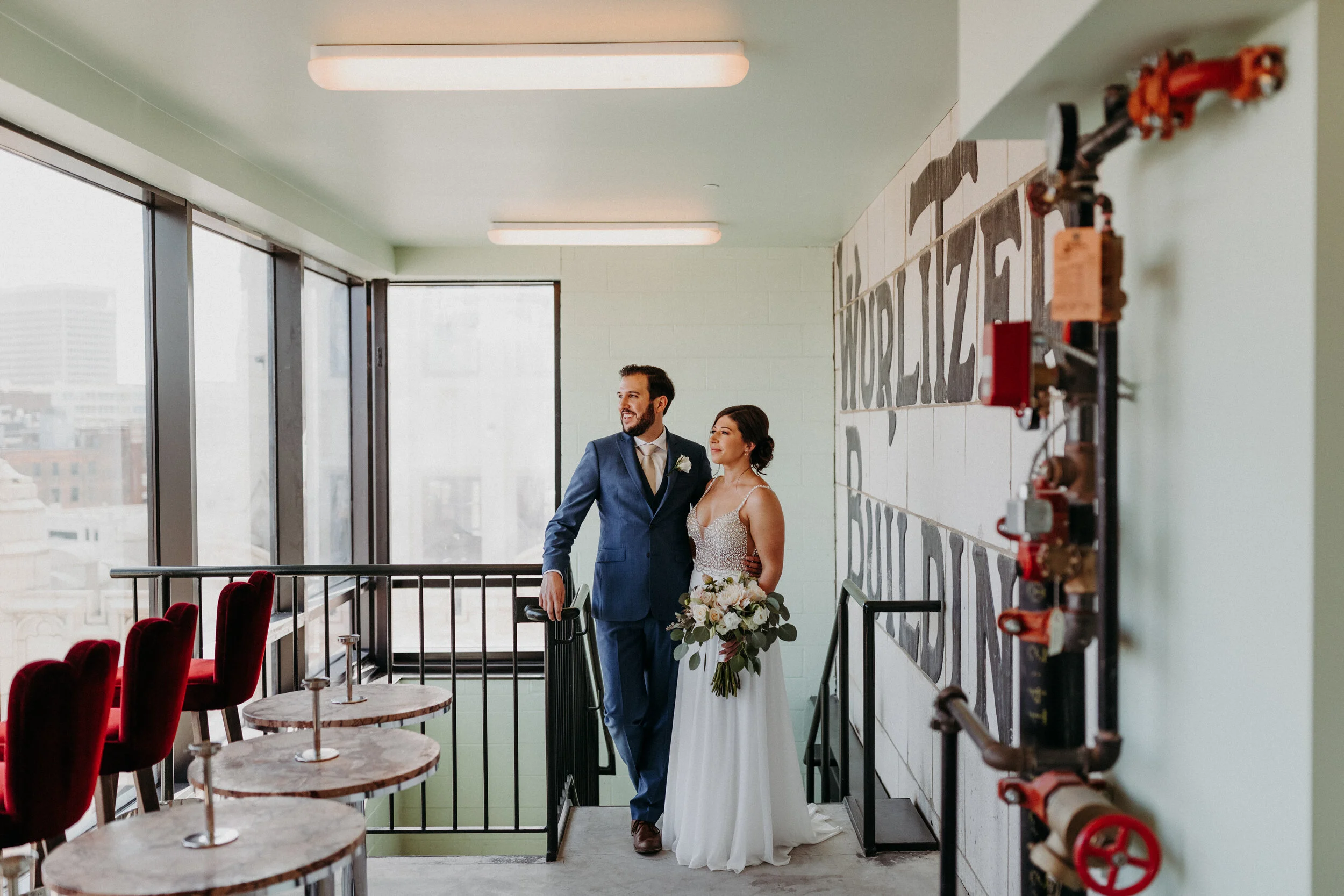 Detroit Micro-Wedding at Cafe Cortina and Siren Hotel — Dan Cox Photography