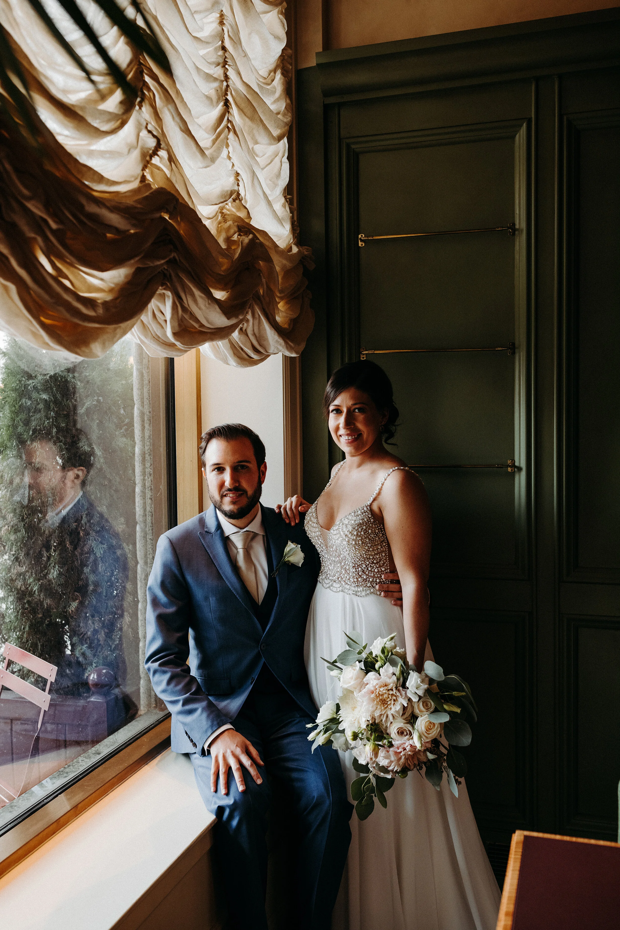 Detroit Micro-Wedding at Cafe Cortina and Siren Hotel — Dan Cox Photography
