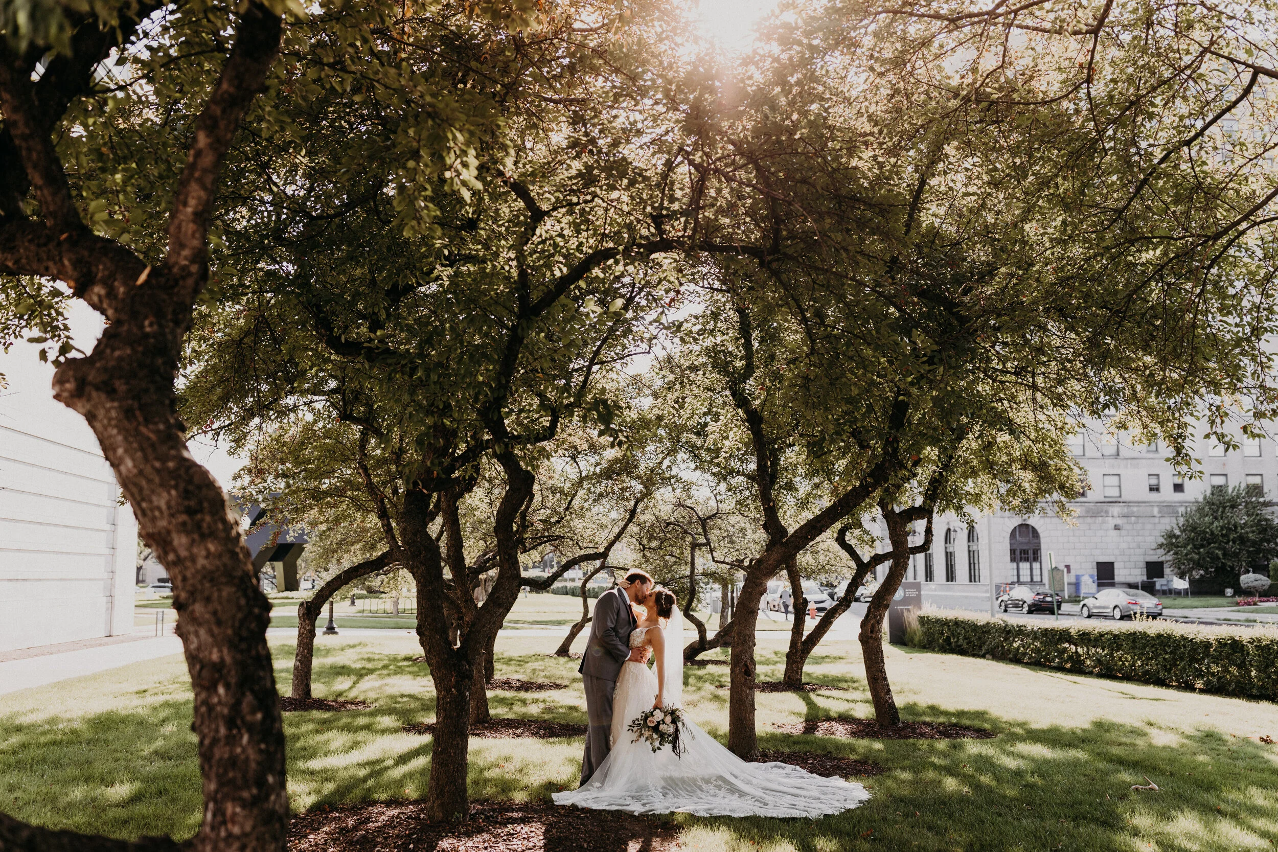 Detroit Moody Fall Micro-Wedding — Dan Cox Photography