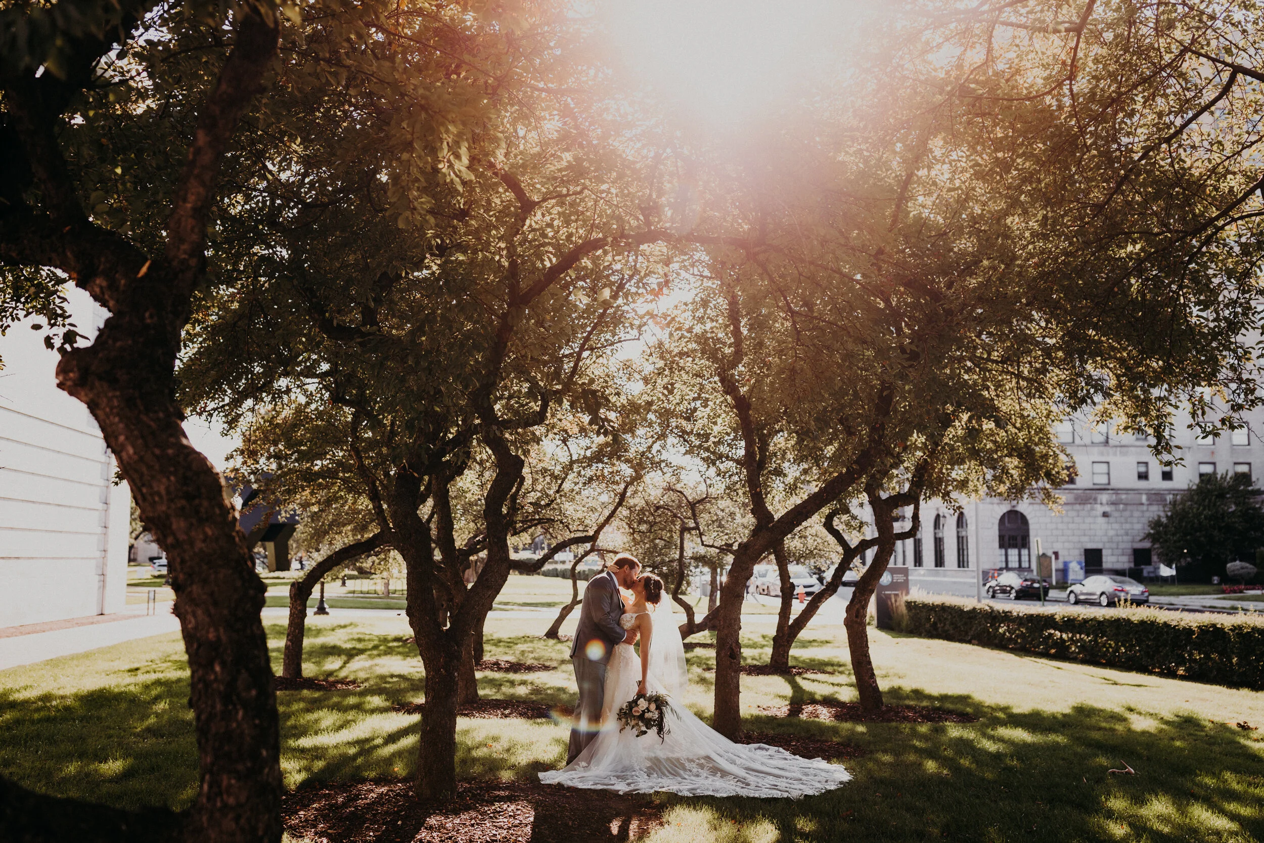 Detroit Moody Fall Micro-Wedding — Dan Cox Photography