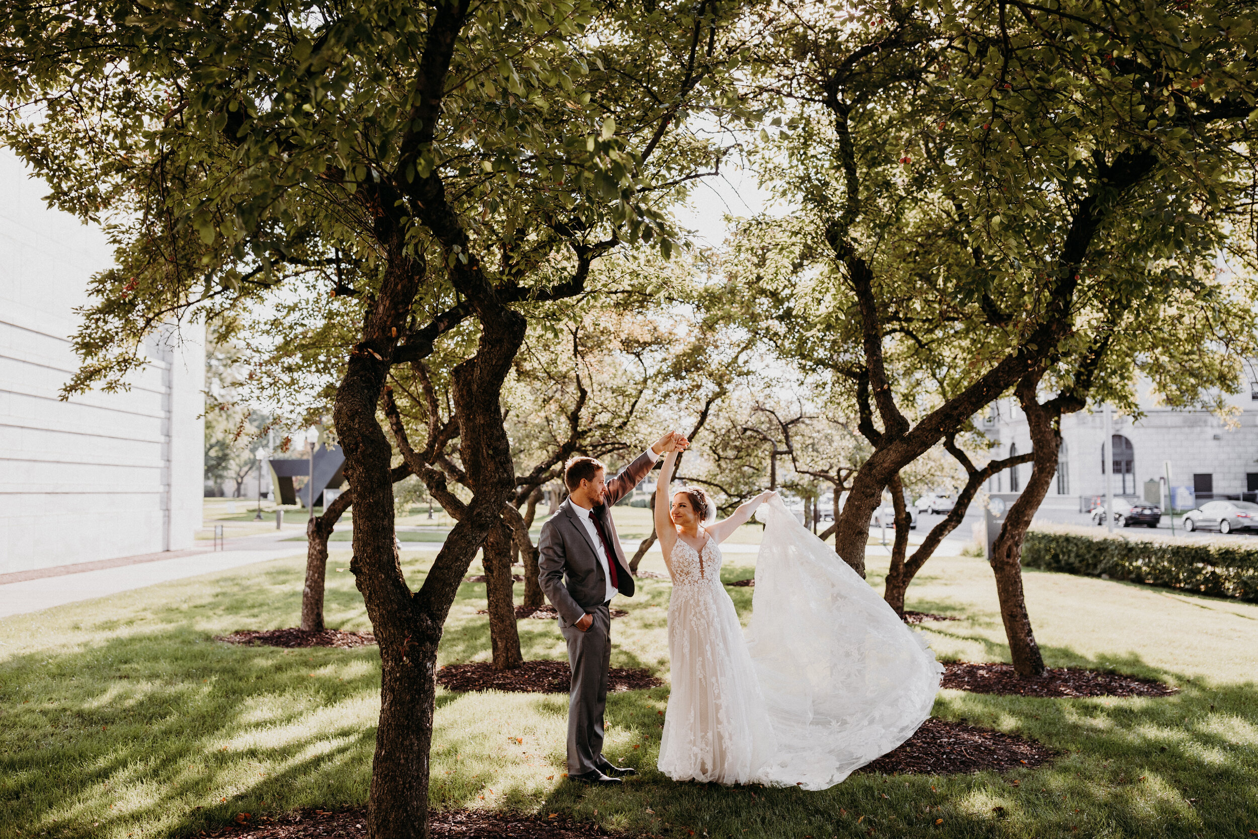 Detroit Moody Fall Micro-Wedding — Dan Cox Photography