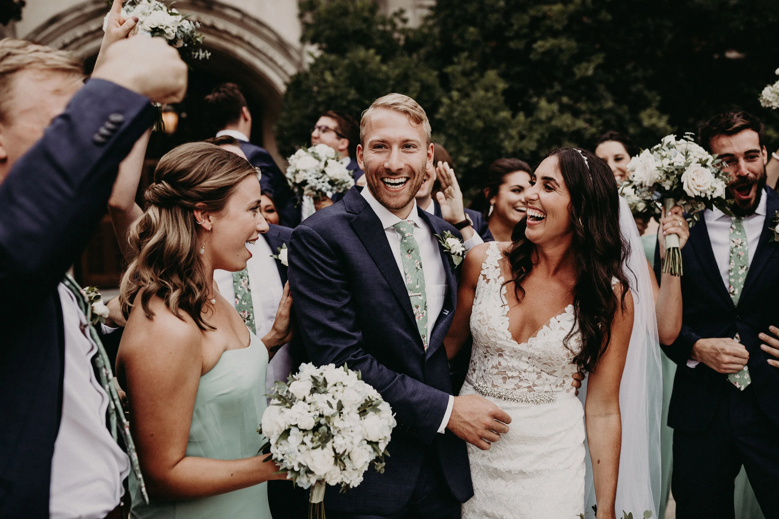 Moody Summer Wedding at Michigan League in Ann Arbor — Dan Cox Photography