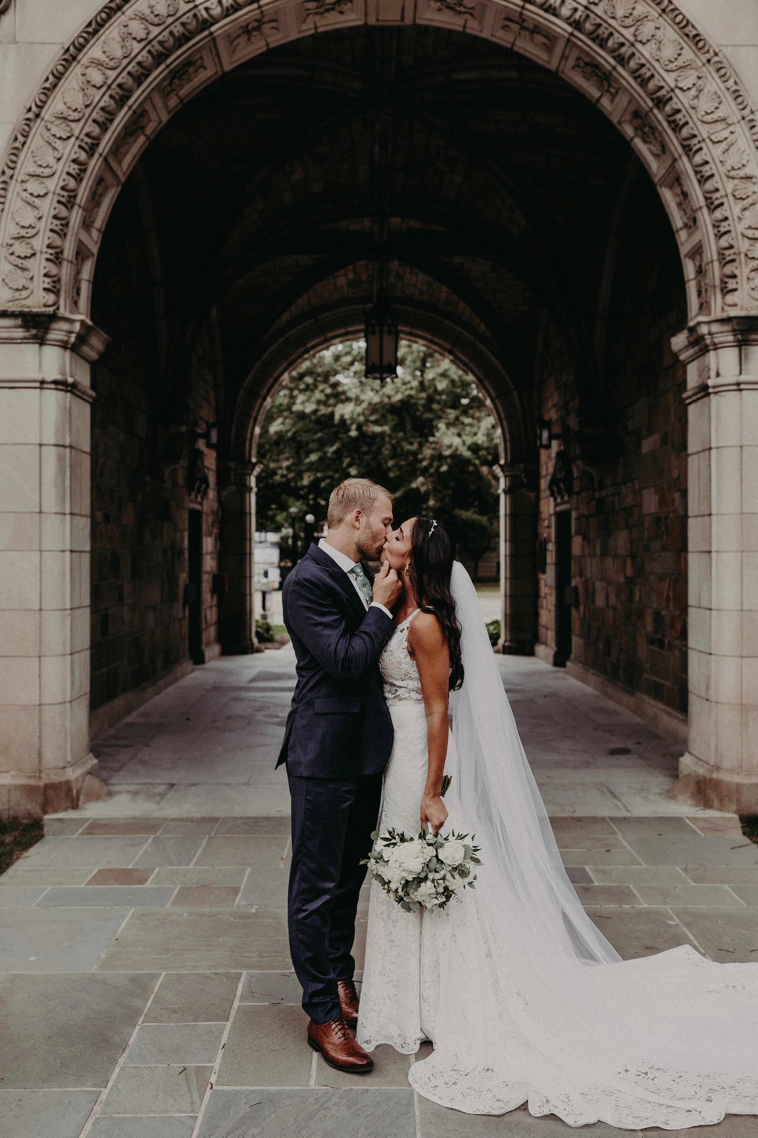 Moody Summer Wedding at Michigan League in Ann Arbor — Dan Cox Photography