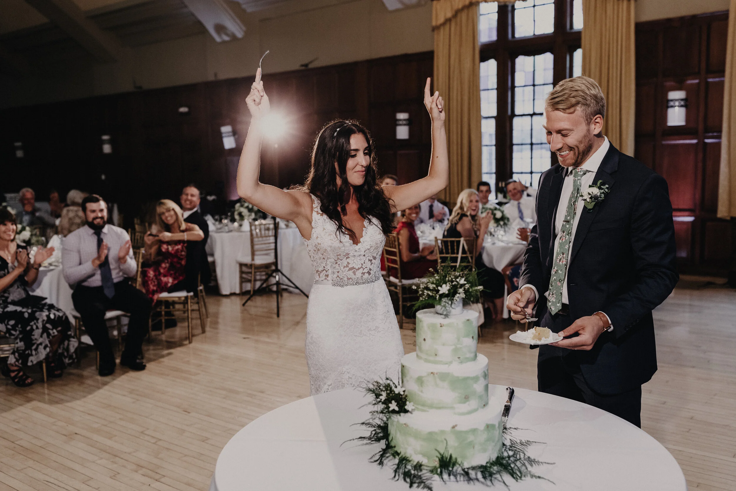 Moody Summer Wedding at Michigan League in Ann Arbor — Dan Cox Photography