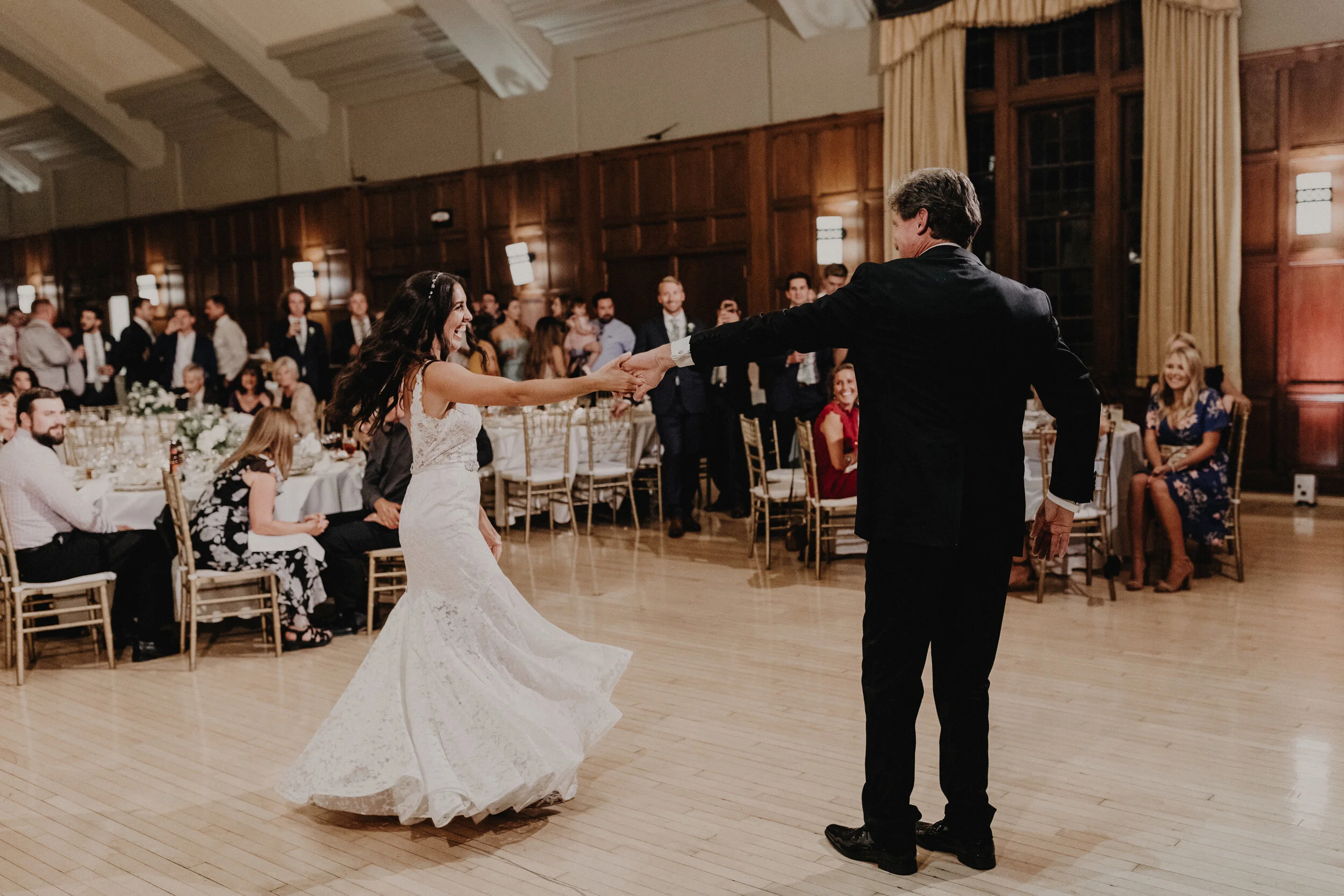 Moody Summer Wedding at Michigan League in Ann Arbor — Dan Cox Photography
