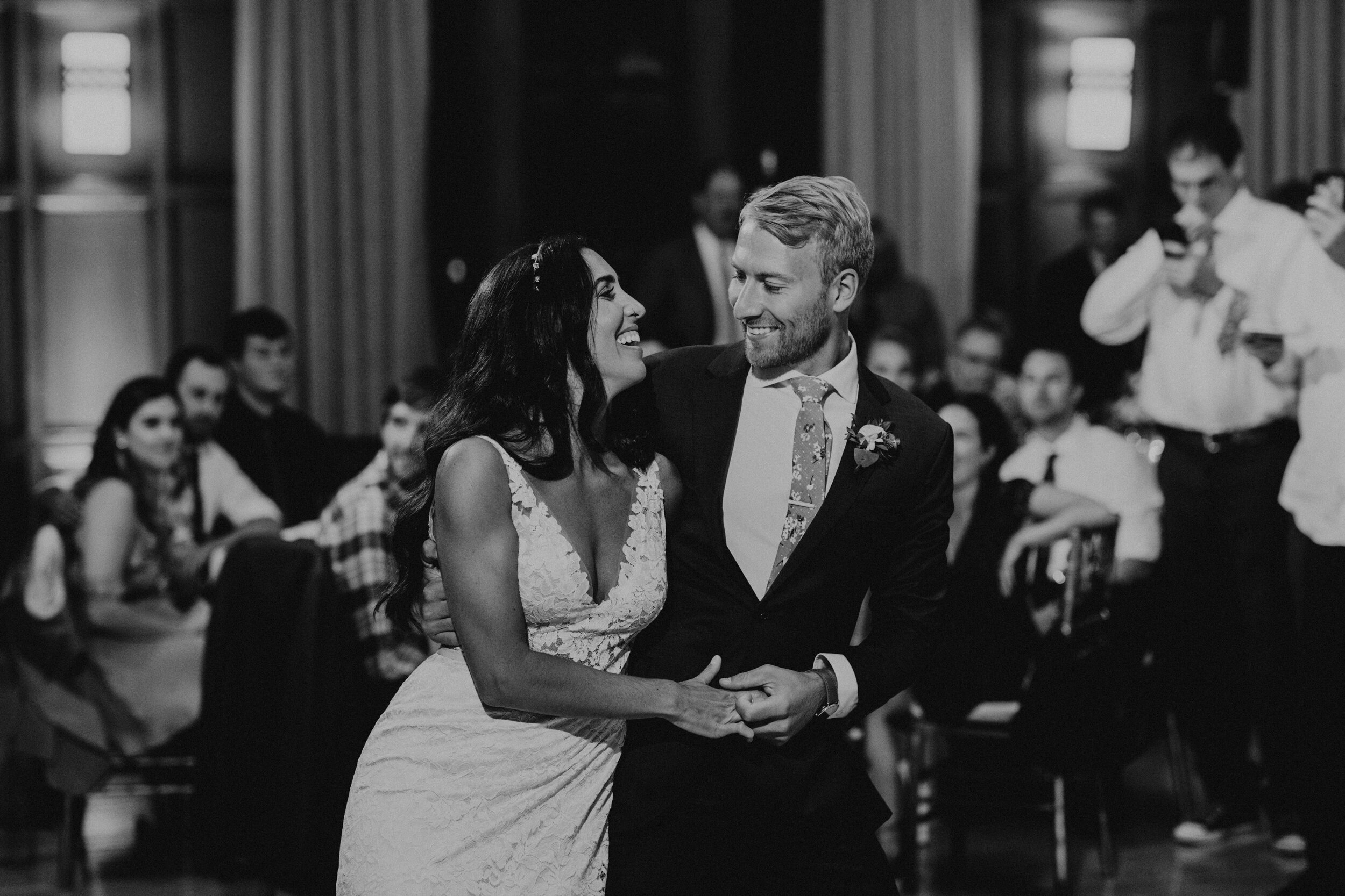Moody Summer Wedding at Michigan League in Ann Arbor — Dan Cox Photography