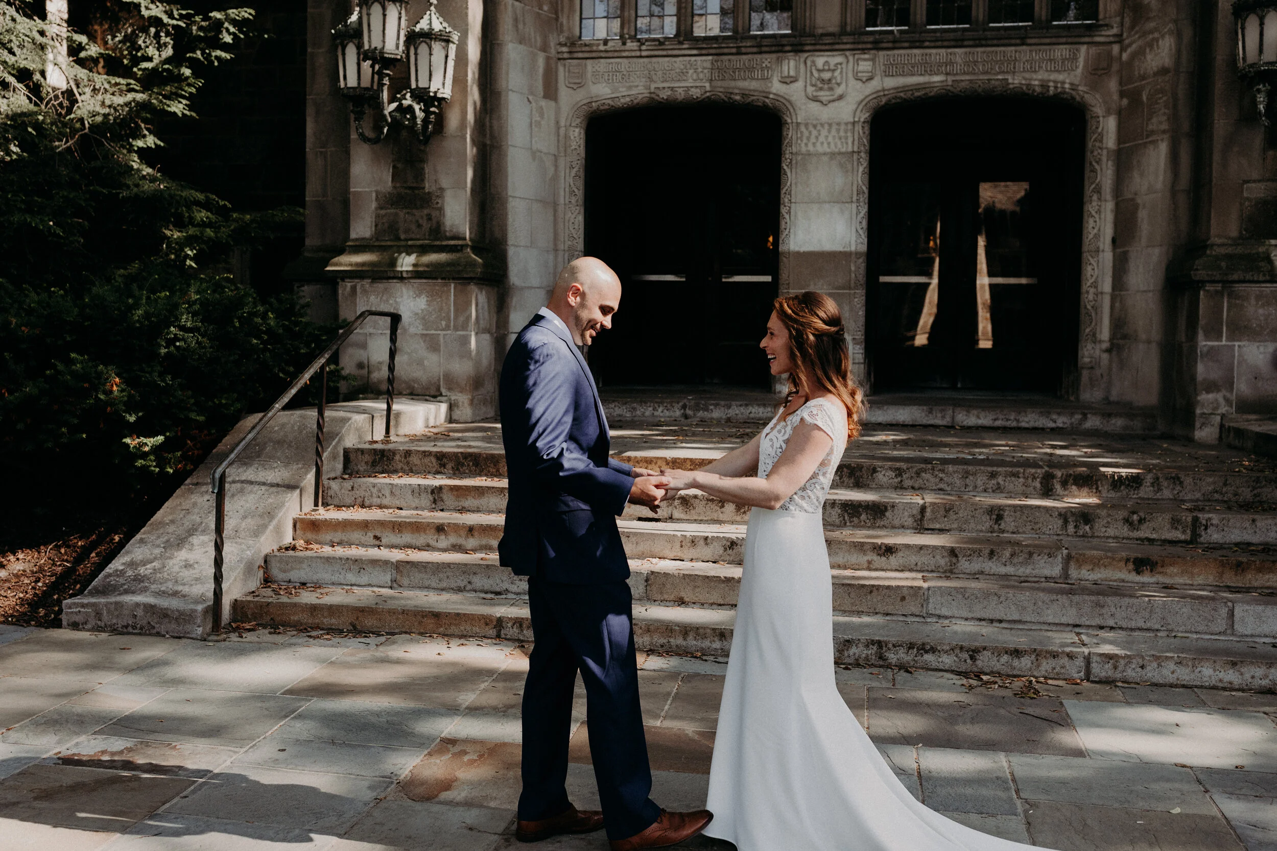 Artistic Backyard Ann Arbor Micro-Wedding — Dan Cox Photography