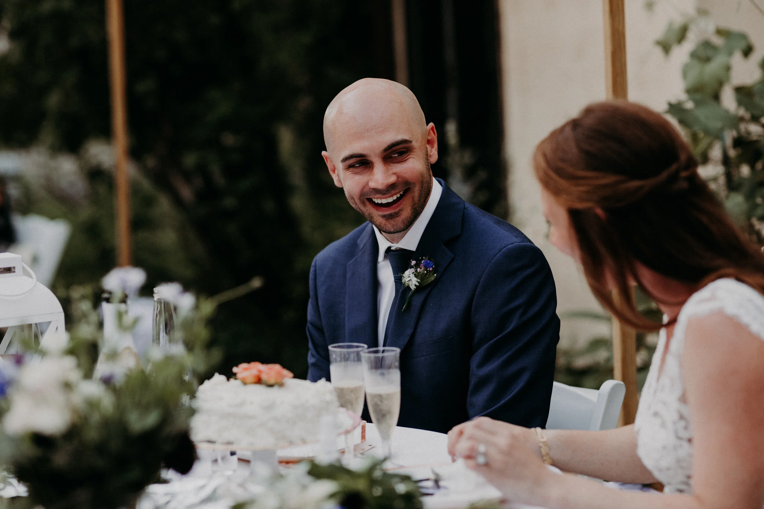 Artistic Backyard Ann Arbor Micro-Wedding — Dan Cox Photography