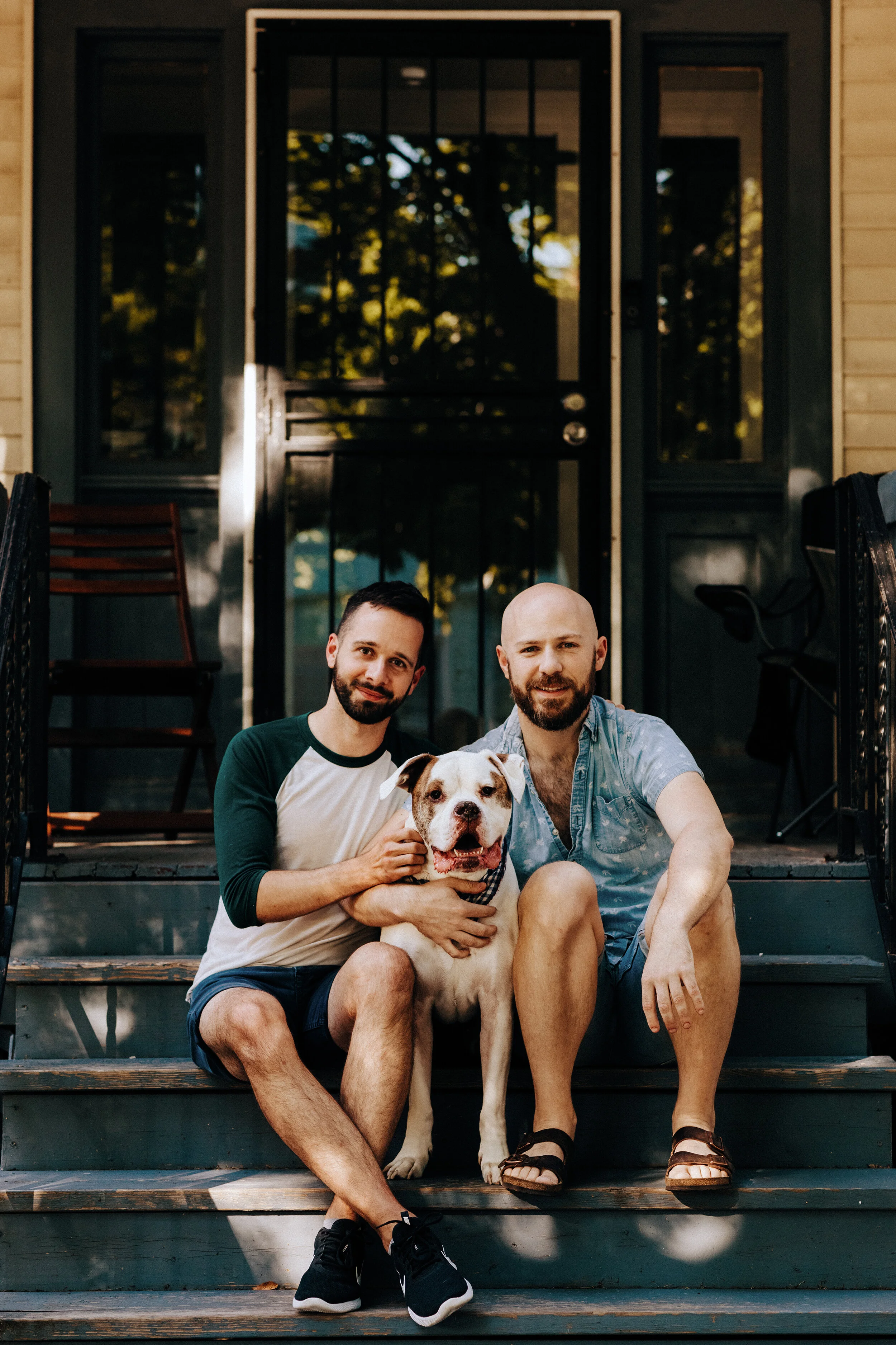 John & Andrew's Artistic Moody Detroit In-Home Session — Dan Cox ...