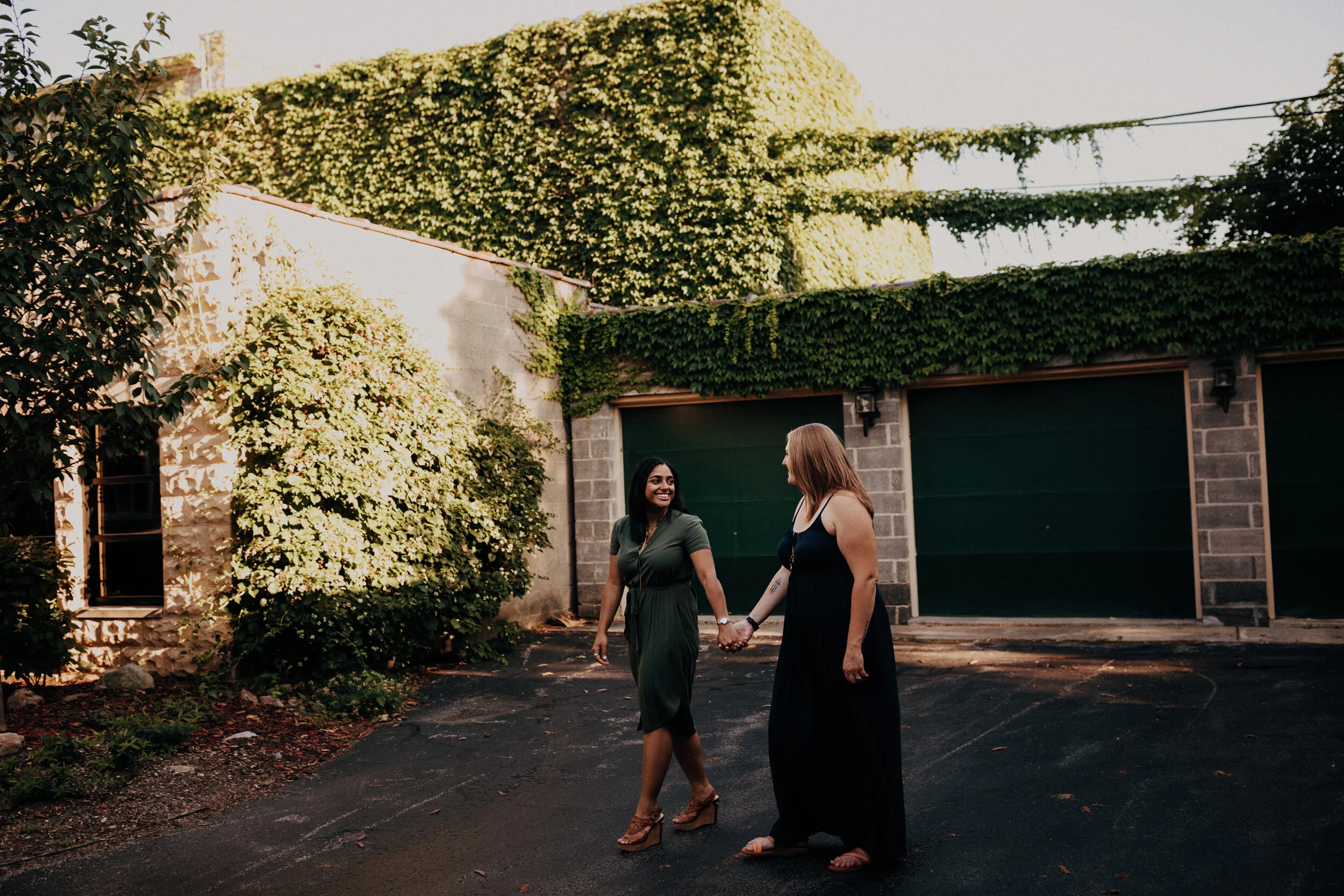 Alexus and Lauren's Ann Arbor Artistic Moody Engagement — Dan Cox ...