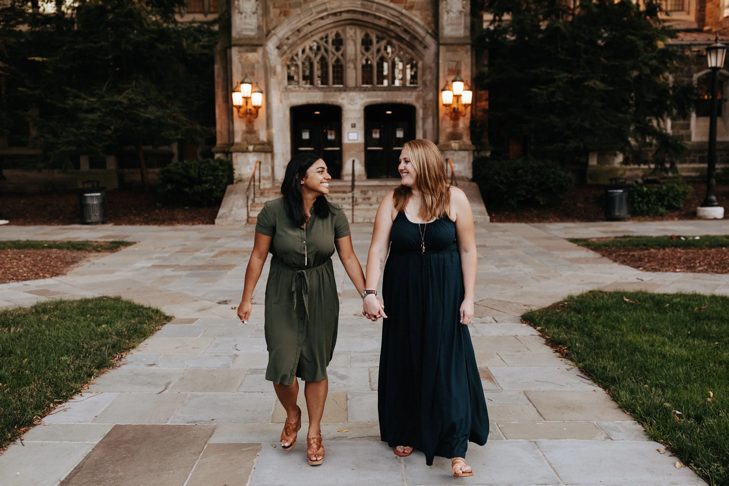 Alexus and Lauren's Ann Arbor Artistic Moody Engagement — Dan Cox ...