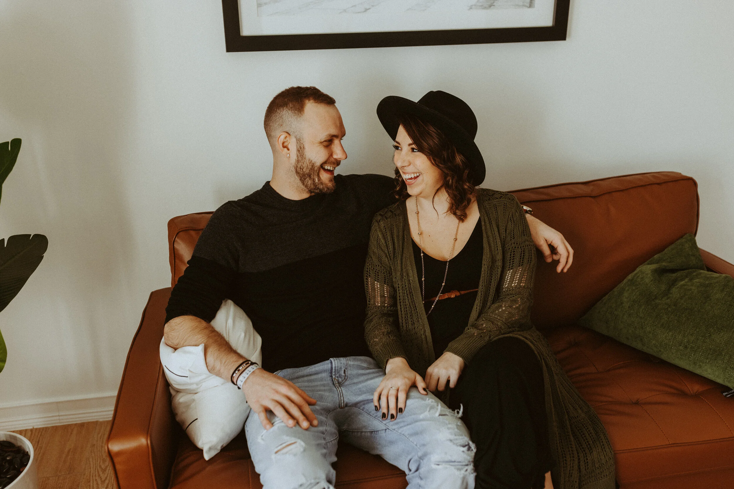 Moody Artistic Detroit Steamy Session | In-Home — Dan Cox Photography