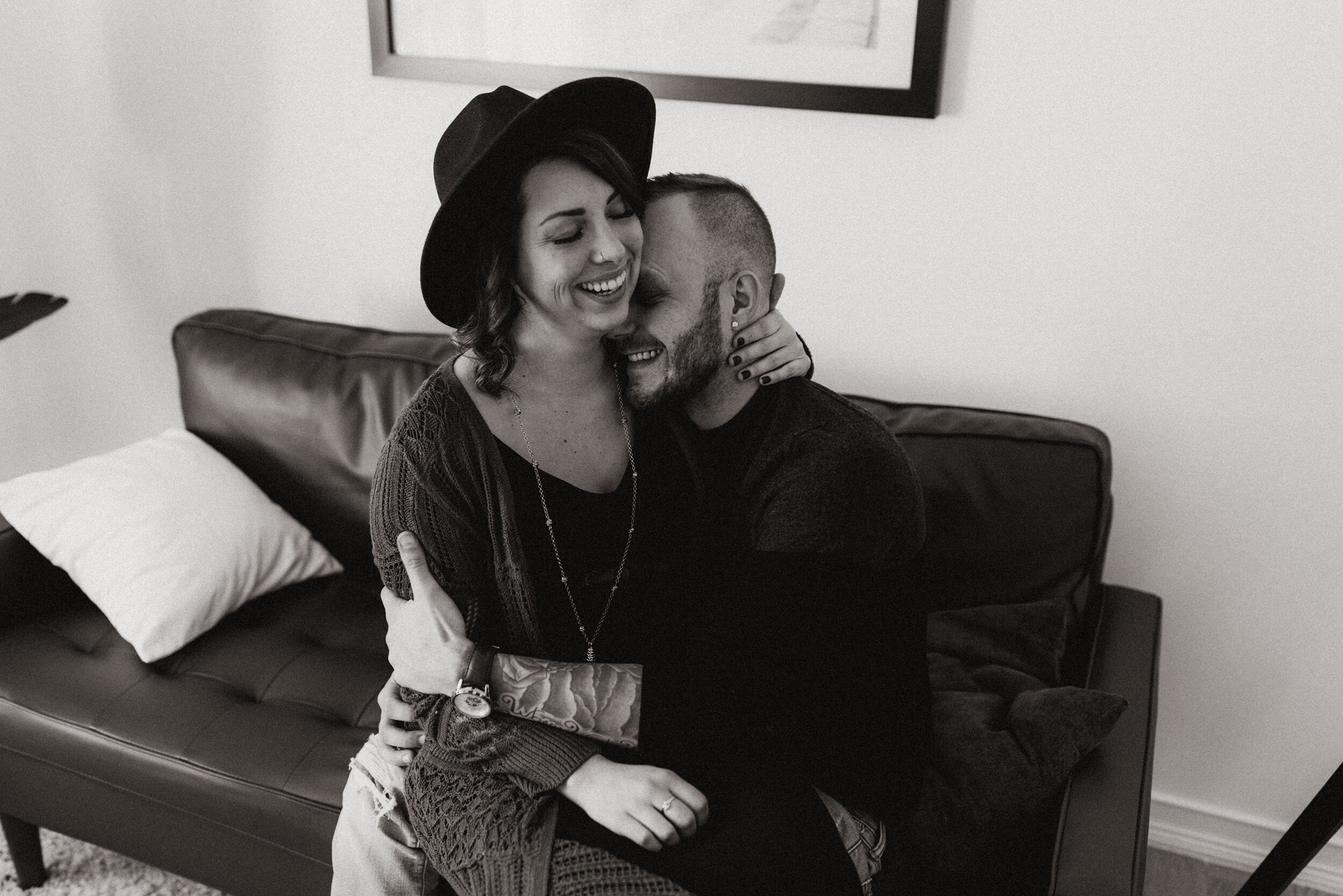 Moody Artistic Detroit Steamy Session | In-Home — Dan Cox Photography