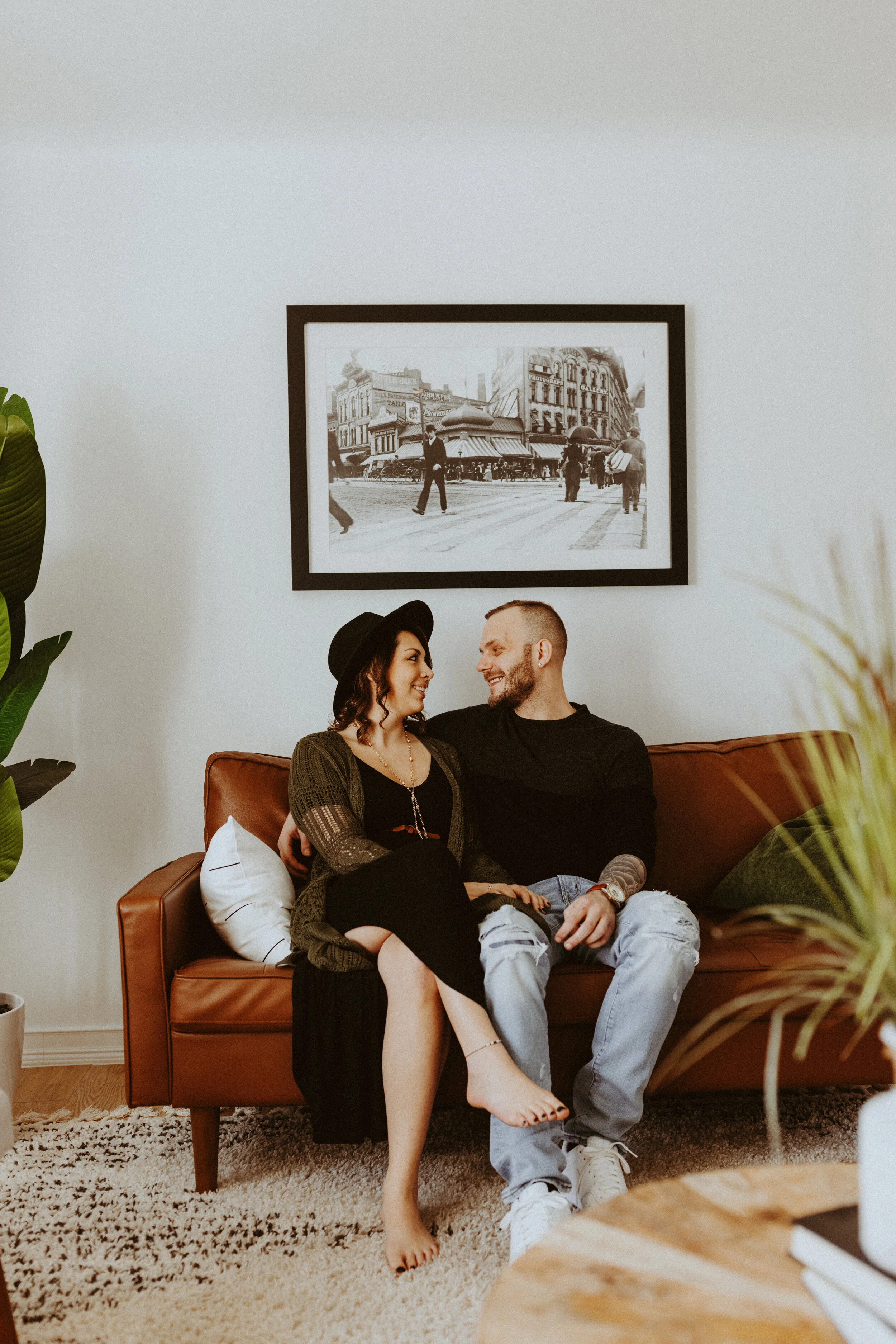 Moody Artistic Detroit Steamy Session | In-Home — Dan Cox Photography