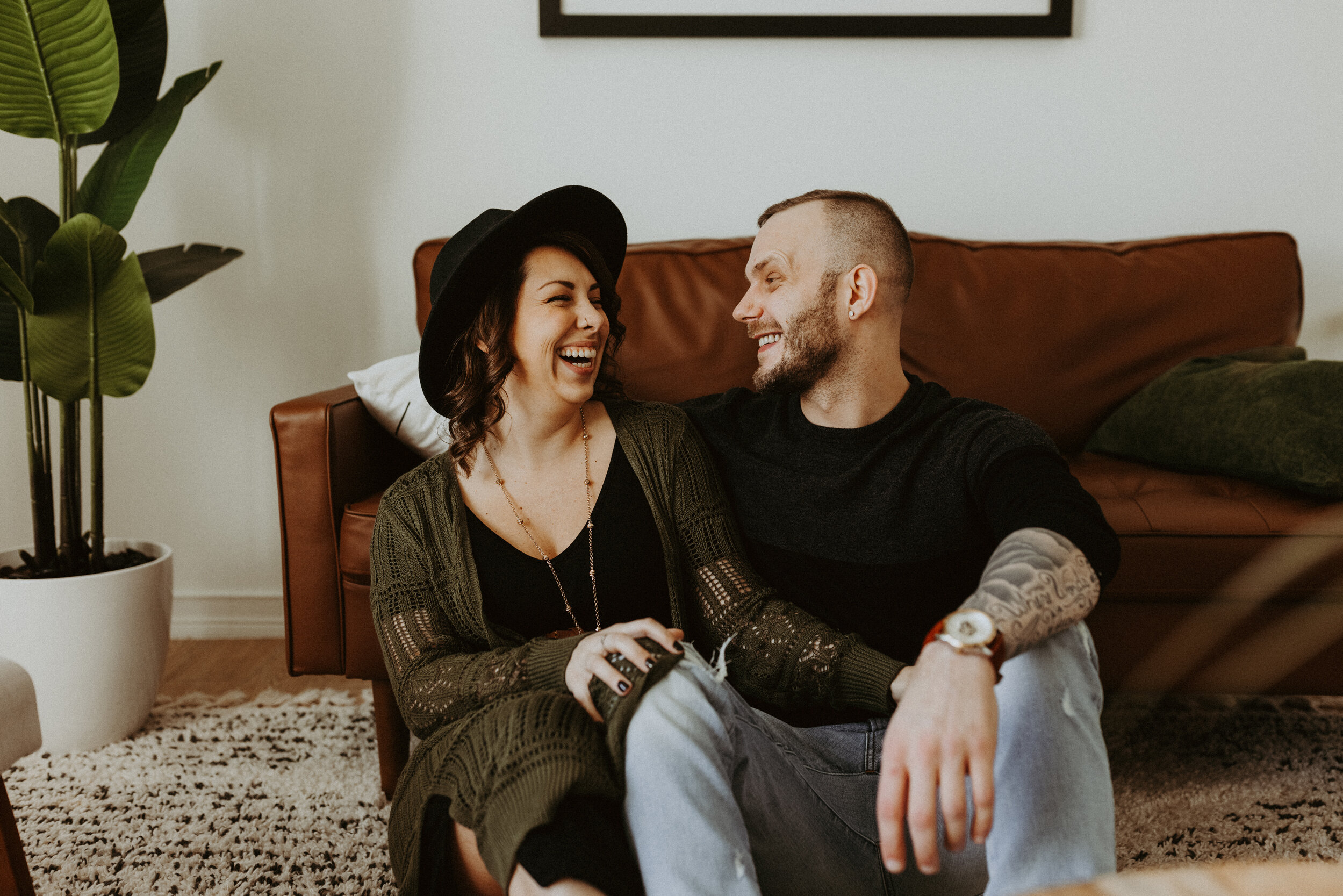 Moody Artistic Detroit Steamy Session | In-Home — Dan Cox Photography