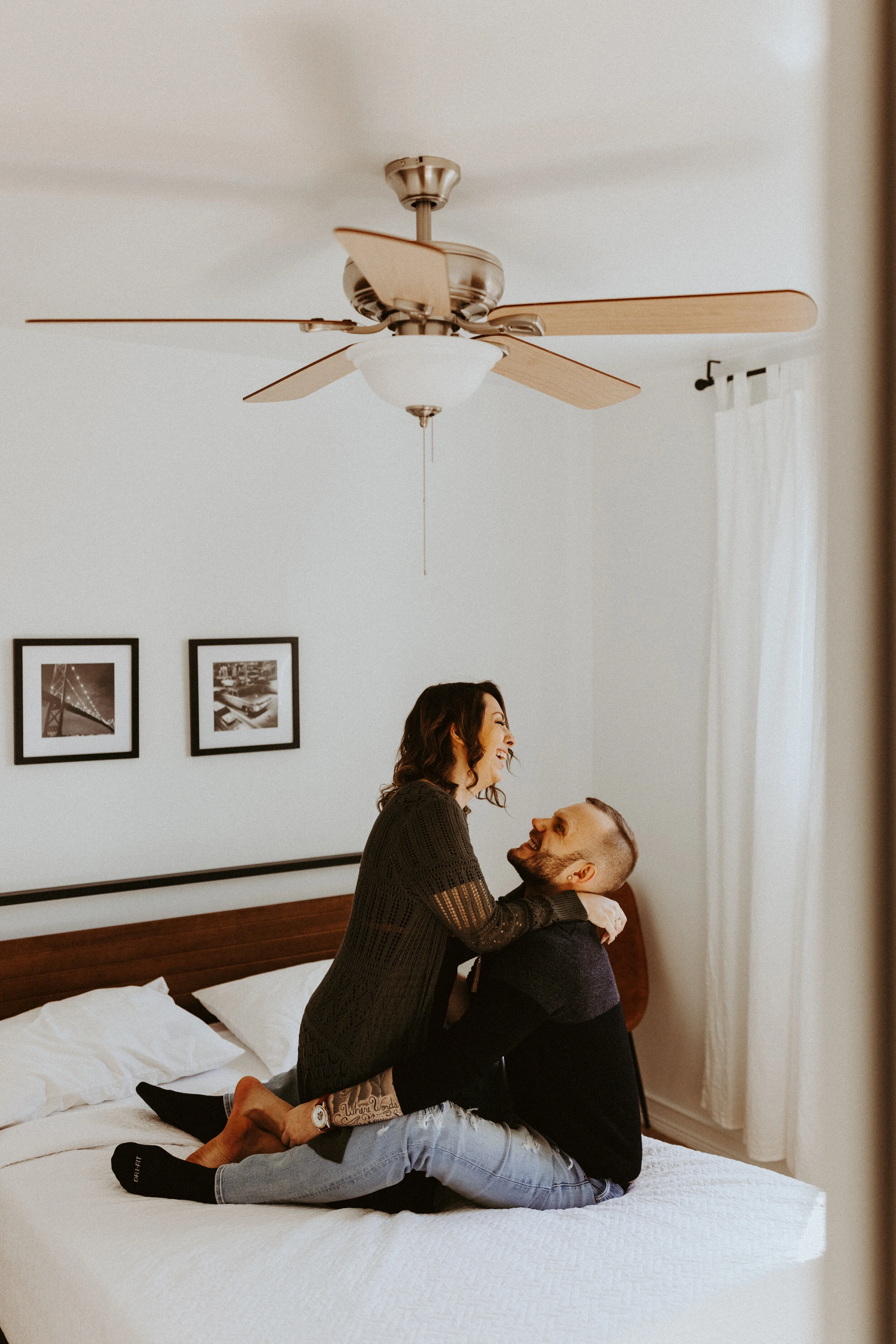 Moody Artistic Detroit Steamy Session | In-Home — Dan Cox Photography