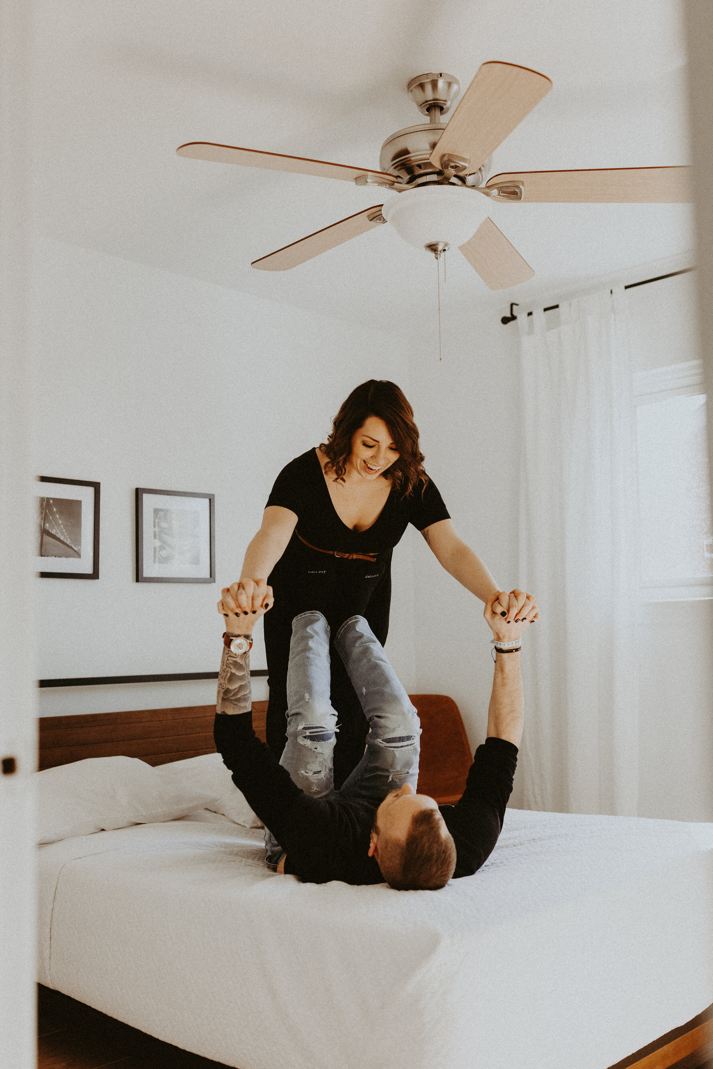 Moody Artistic Detroit Steamy Session | In-Home — Dan Cox Photography