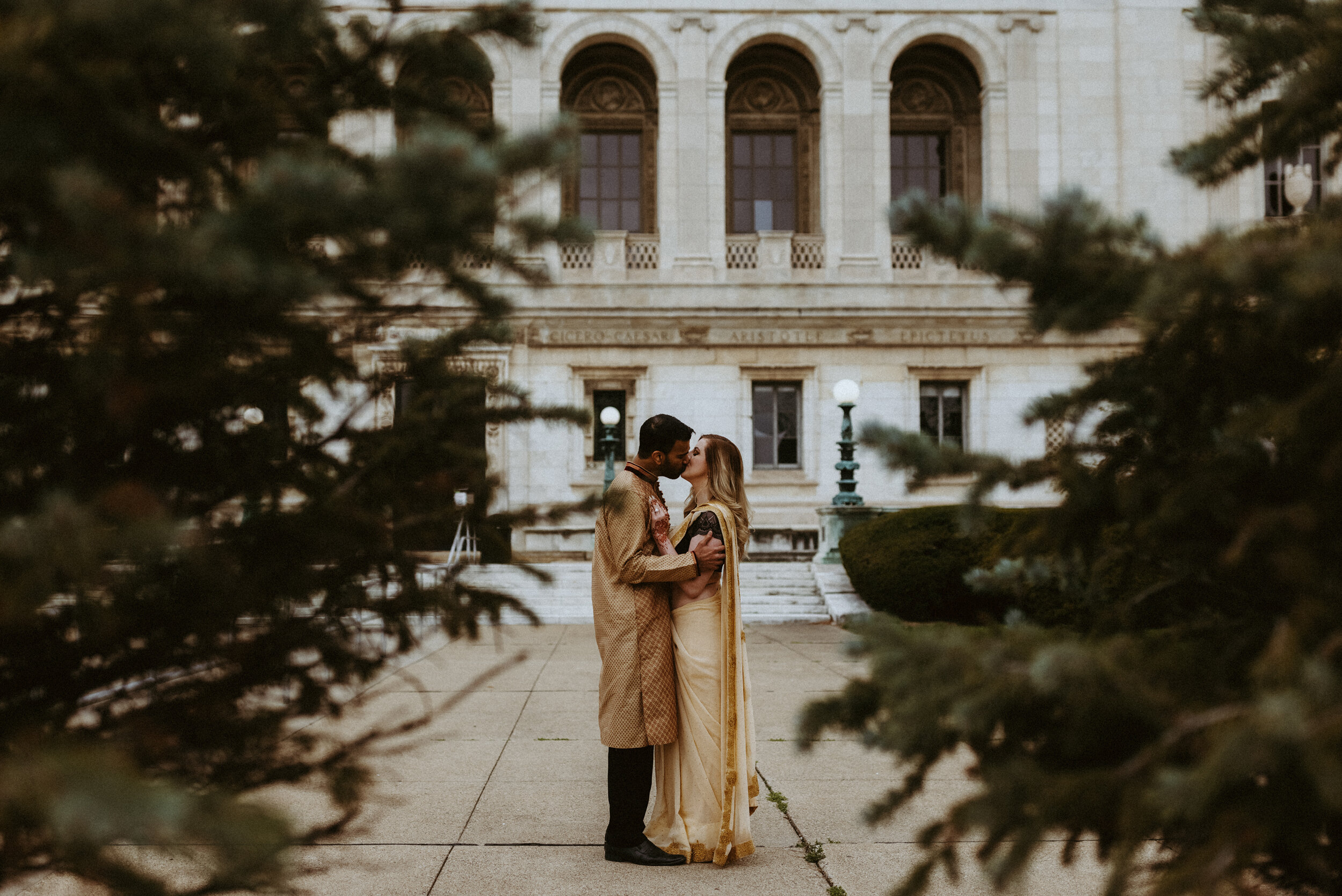 Detroit Artistic Golden Hour DIA, Z-Lot Engagement — Dan Cox Photography