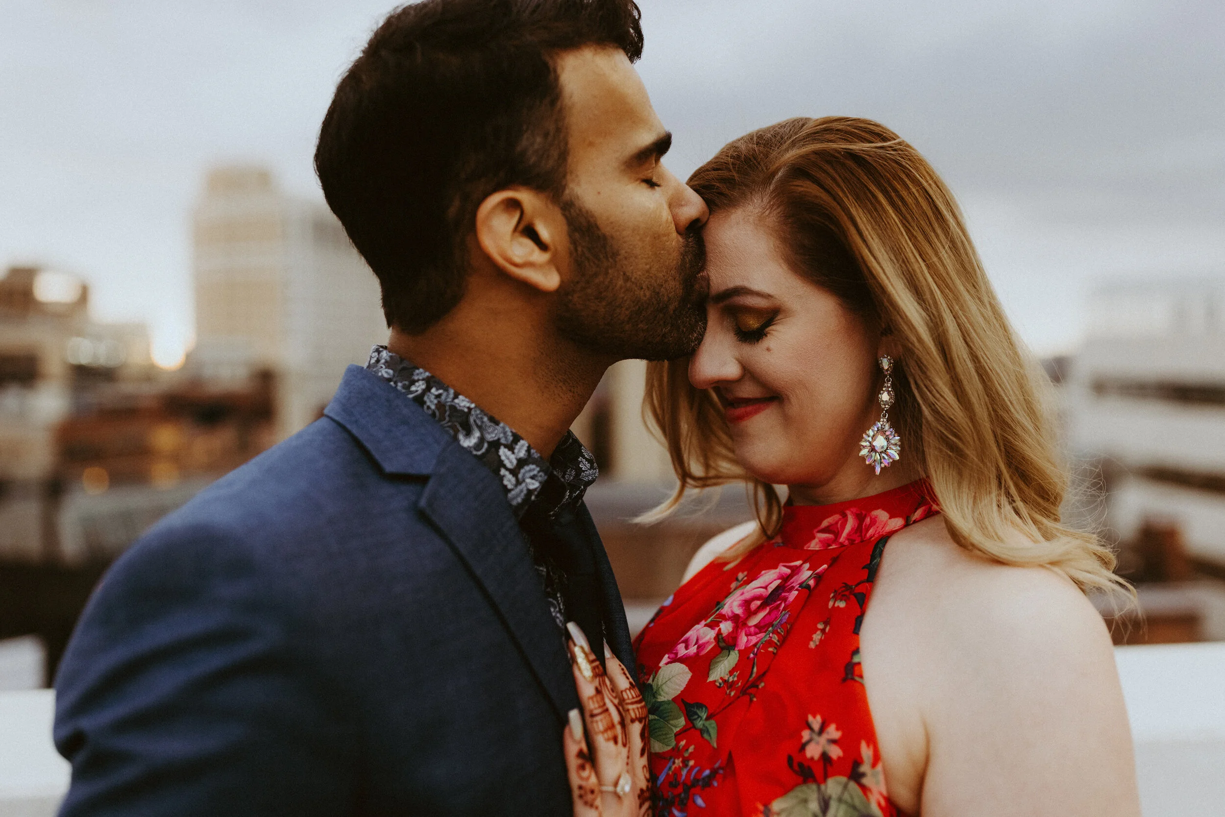 Detroit Artistic Golden Hour DIA, Z-Lot Engagement — Dan Cox Photography