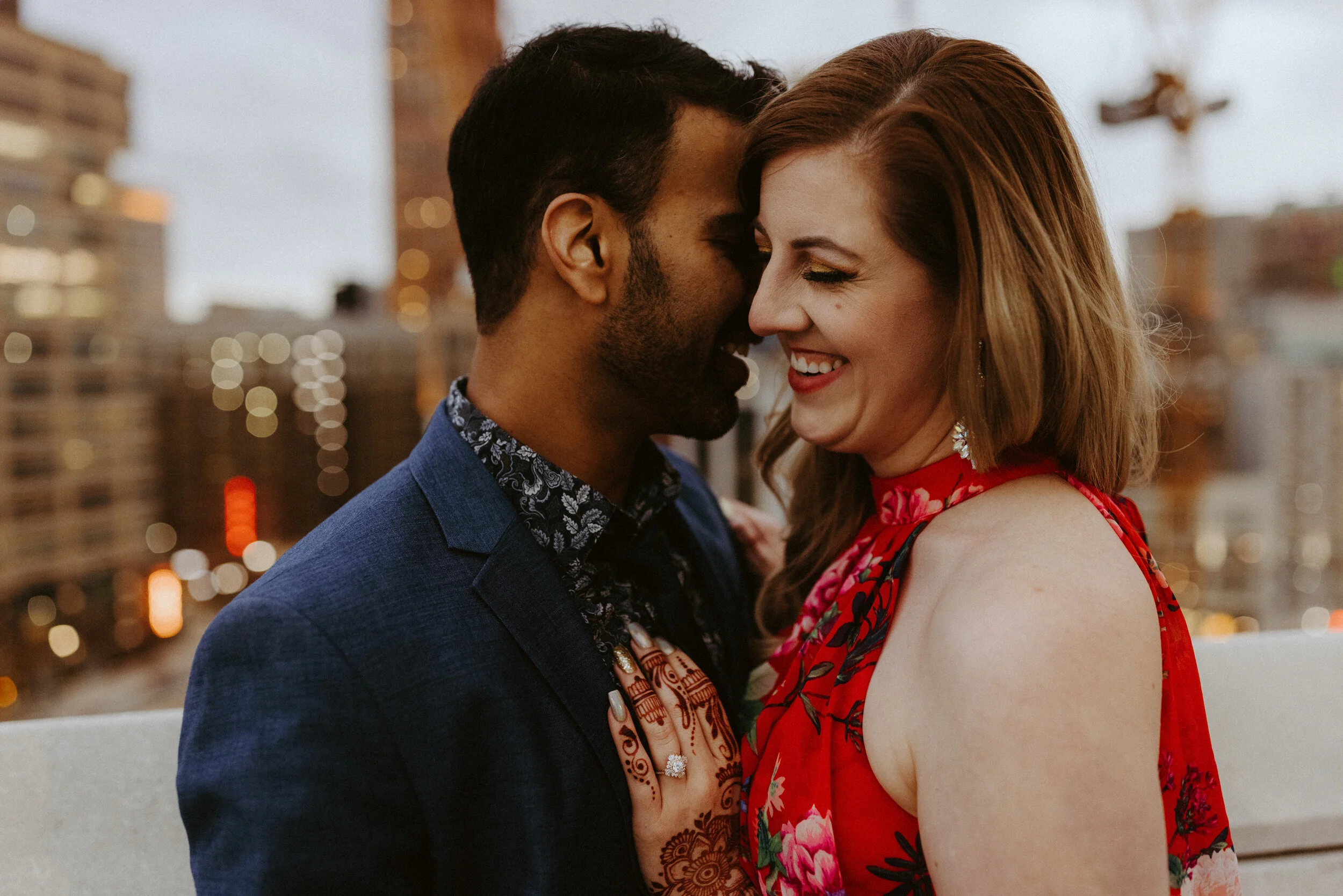 Detroit Artistic Golden Hour DIA, Z-Lot Engagement — Dan Cox Photography