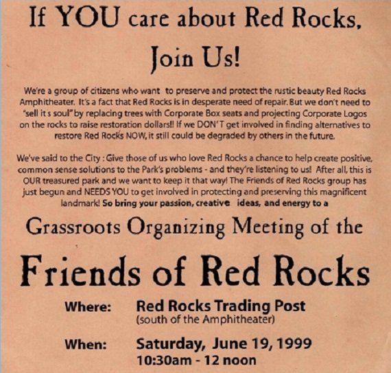 Friends of Red Rocks