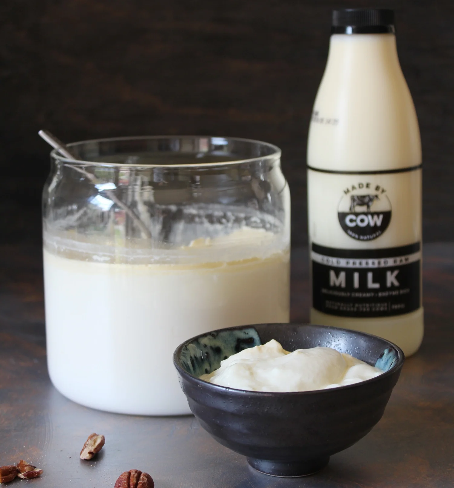 Homemade Yogurt with Raw Milk Recipe - Made By Cow