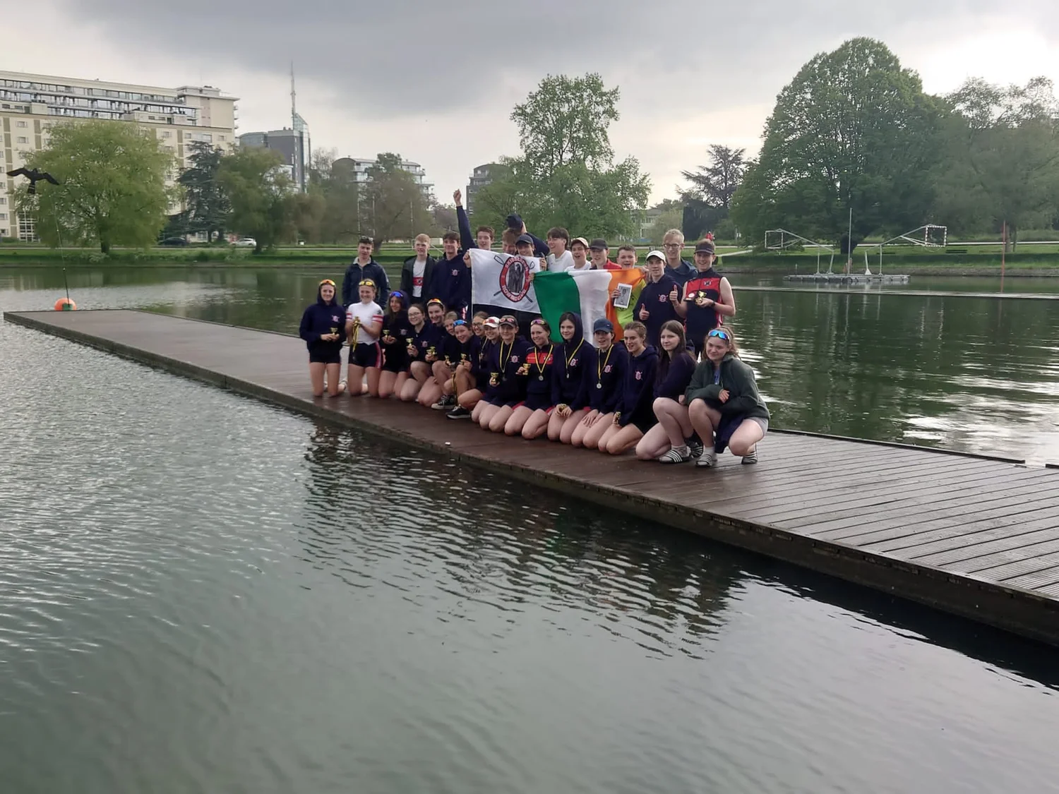 Well done to our Students who were rowing in Ghent with Skibb Rowing ...